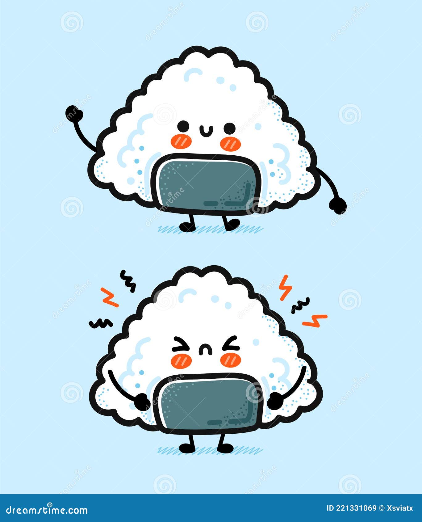 Funny Cute Vector Cartoon Illustration Icon Stock Vector - Illustration ...