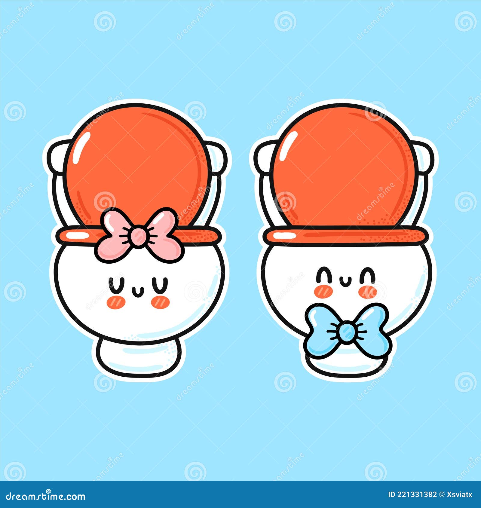Funny Cute Vector Cartoon Illustration Icon Stock Vector - Illustration ...
