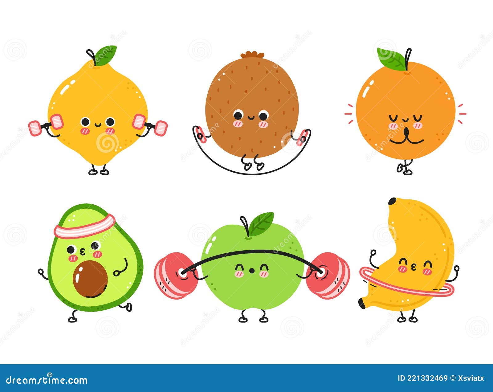 Funny Cute Vector Cartoon Illustration Icon Stock Vector - Illustration ...