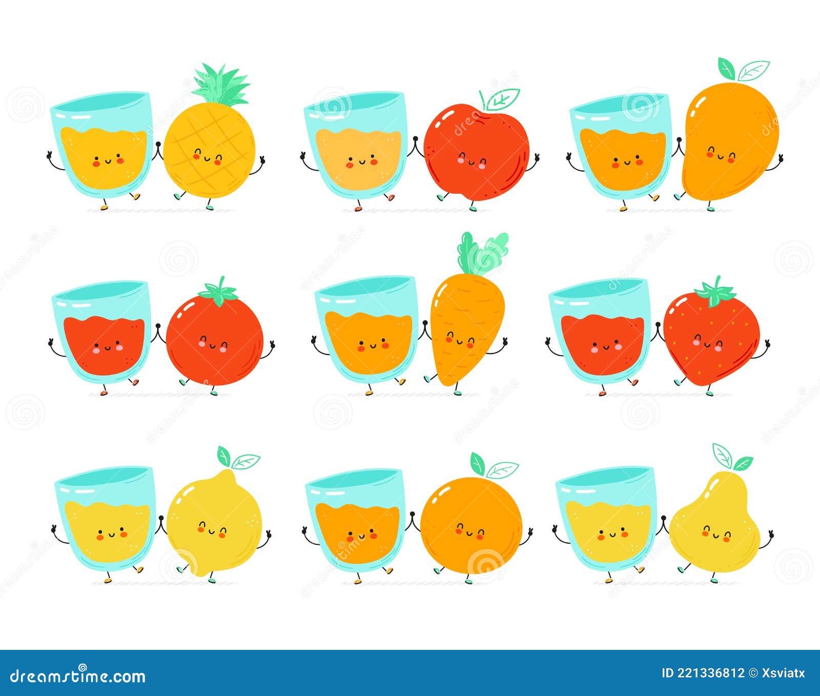 Funny Cute Vector Cartoon Illustration Icon Stock Vector - Illustration ...