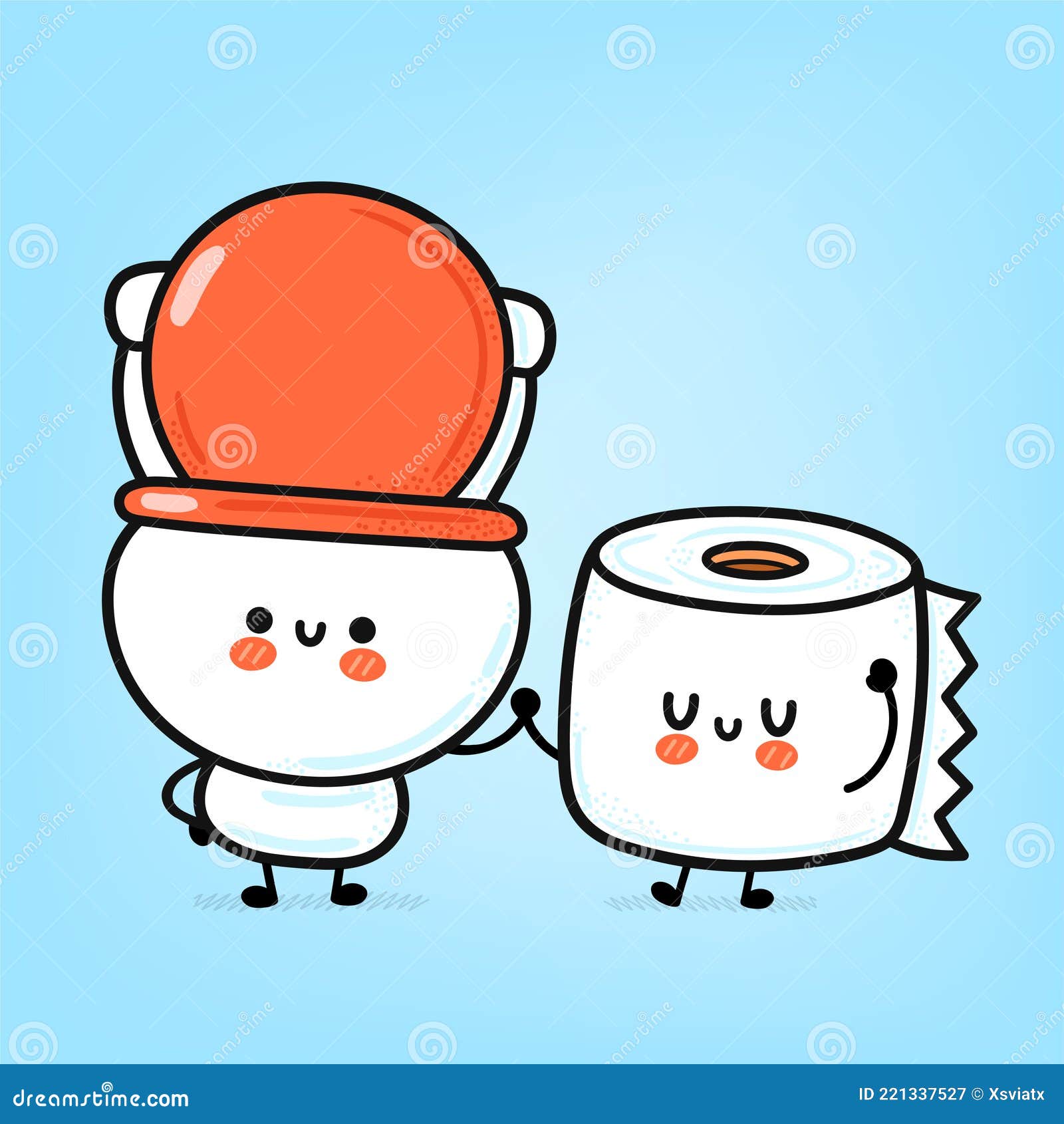 Funny Cute Vector Cartoon Illustration Icon Stock Vector - Illustration ...