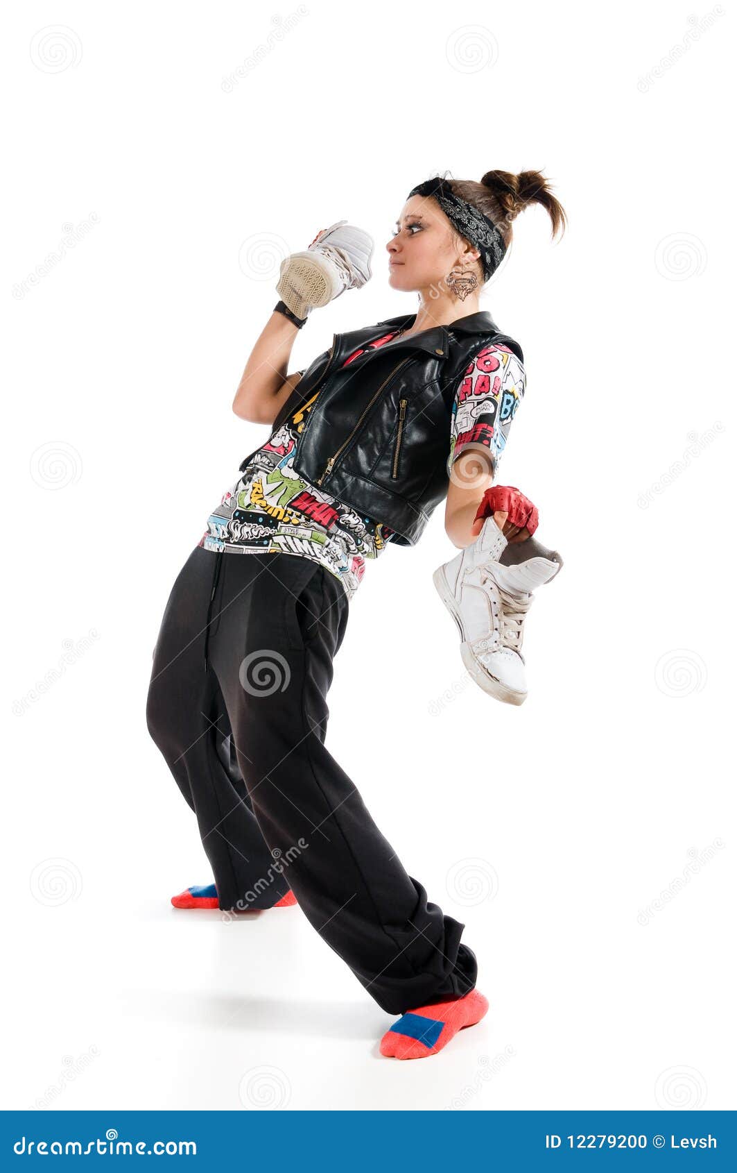 Funny dancer stock photo. Image of concepts, isolated - 12279200