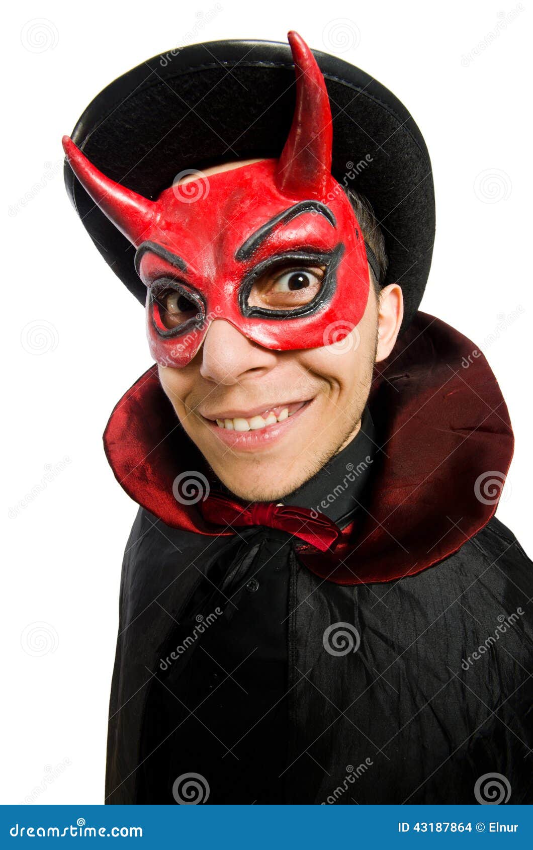 Funny devil stock photo. Image of male, hell, scary, party - 43187864