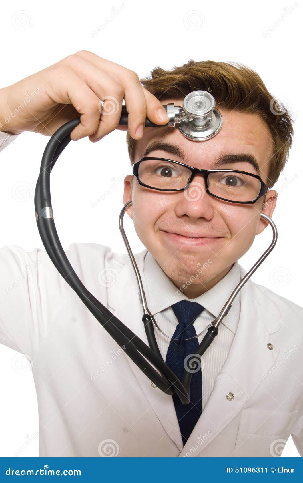 Funny doctor stock image. Image of adult, humor, care - 51096311