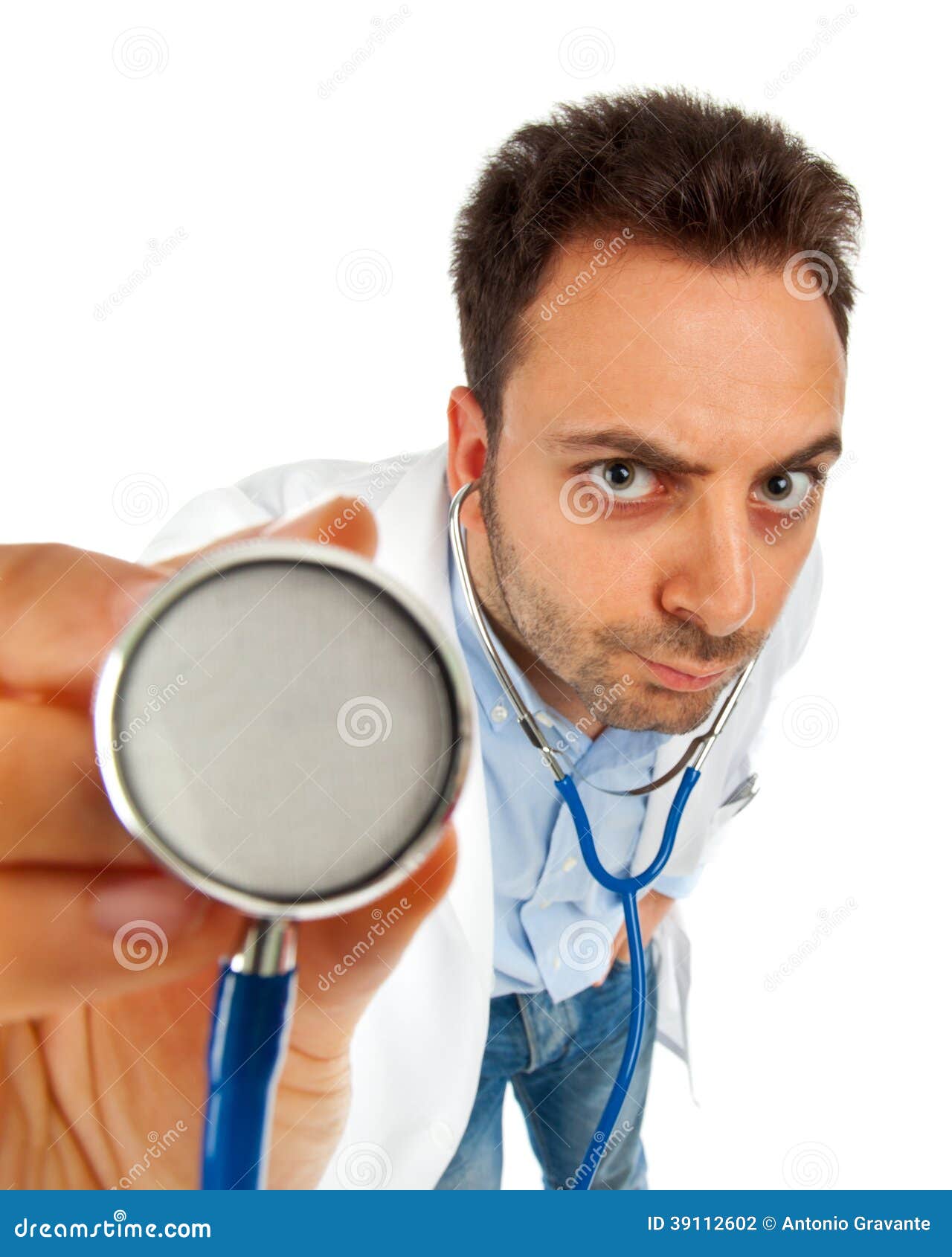 Funny Doctor Royalty-Free Stock Photography | CartoonDealer.com #51096191