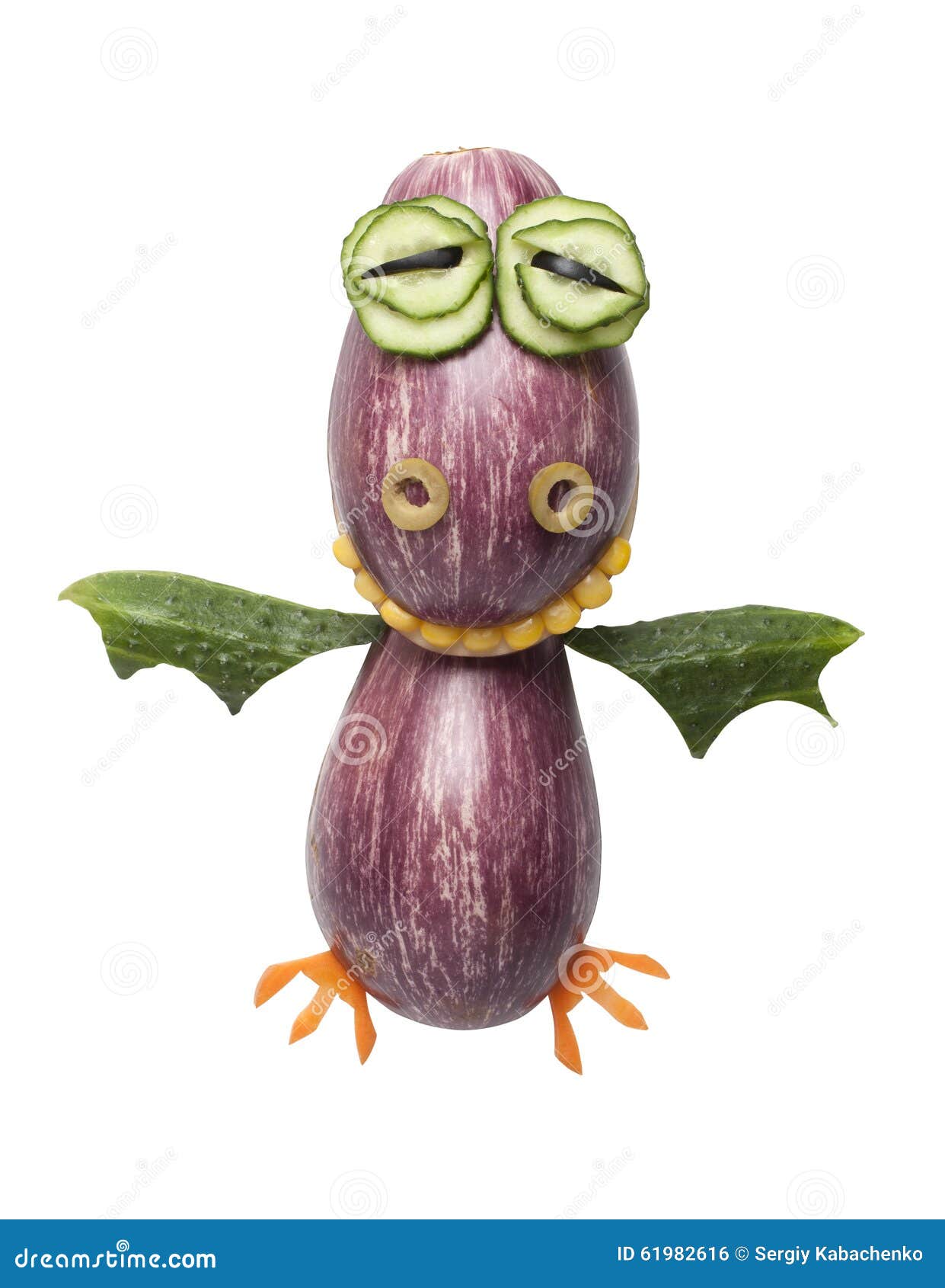 Funny Dragon Made of Vegetables Stock Photo - Image of healthy, fresh ...