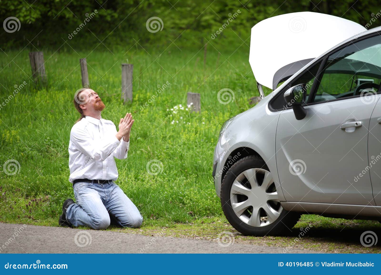 Funny Boy Car Driver With Steering Wheel. Cute Boy In Yellow T-shirt In ...