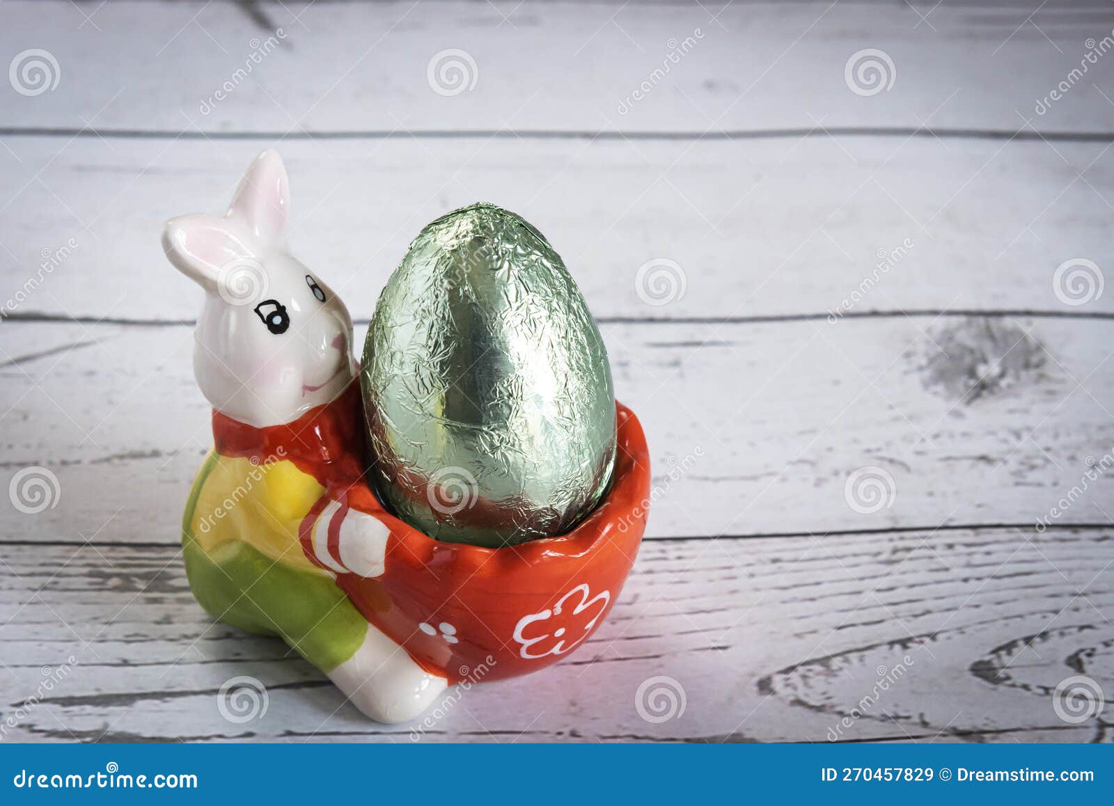 Funny Easter Background with Bunny, Sheep and Easter Eggs. Letter of ...