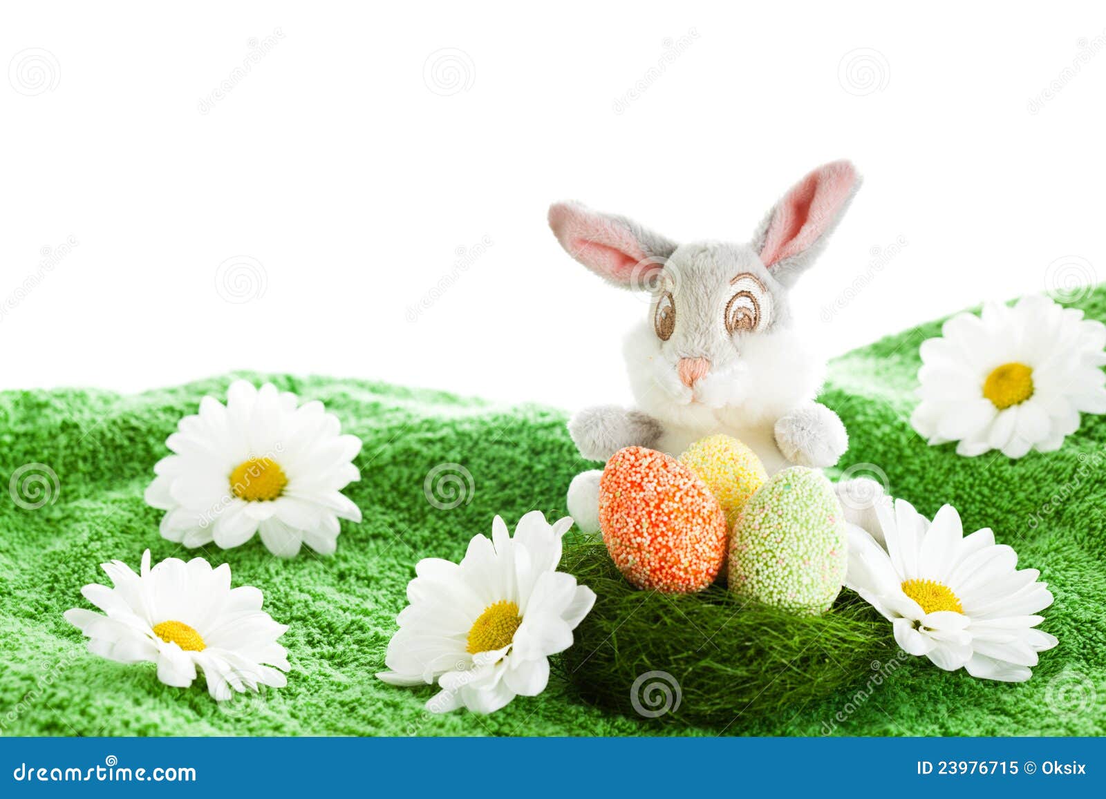 Funny easter bunny stock image. Image of rodent, soft - 23976715