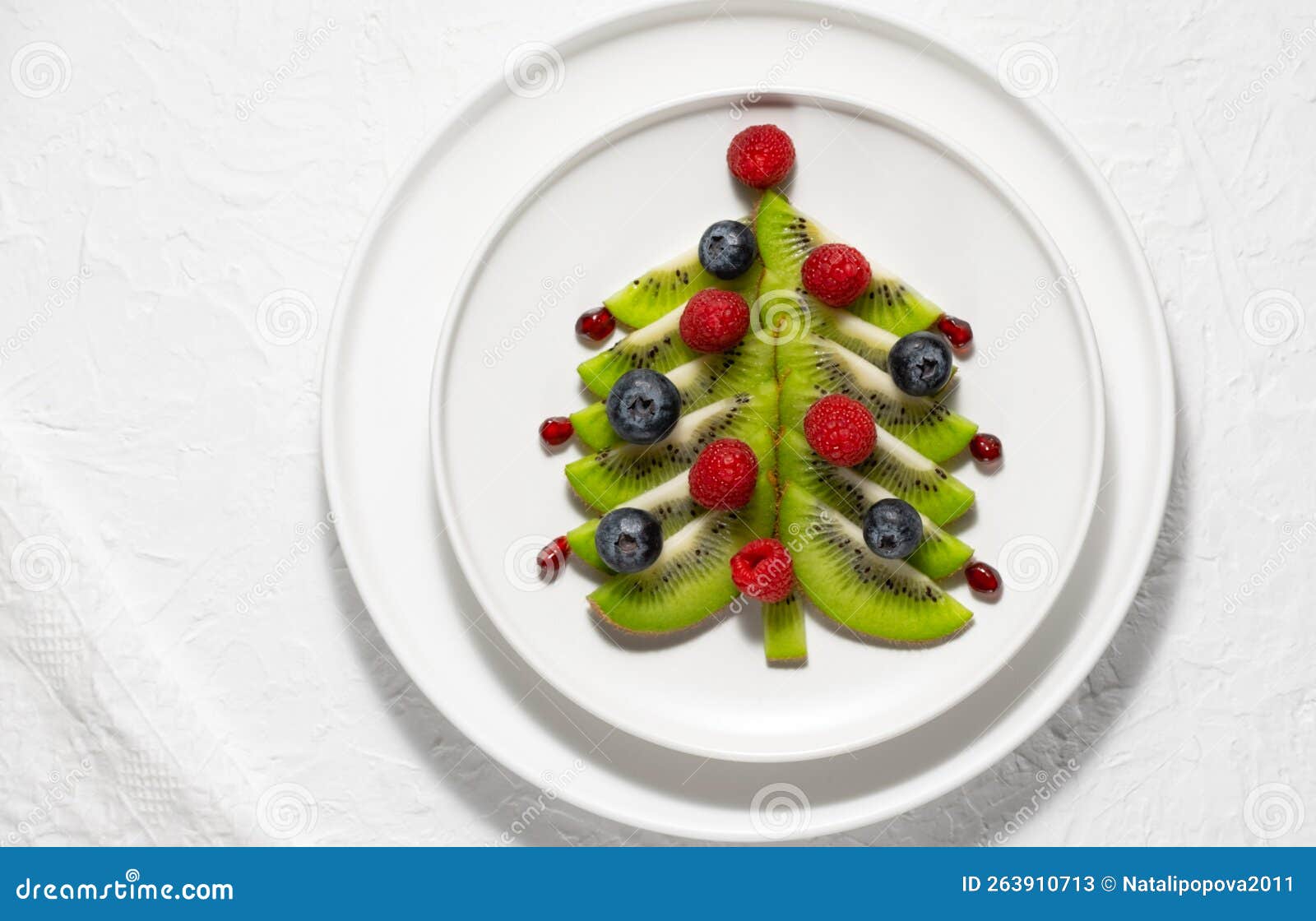 Funny Edible Christmas Tree, Christmas Breakfast Idea for Kids. Copy ...