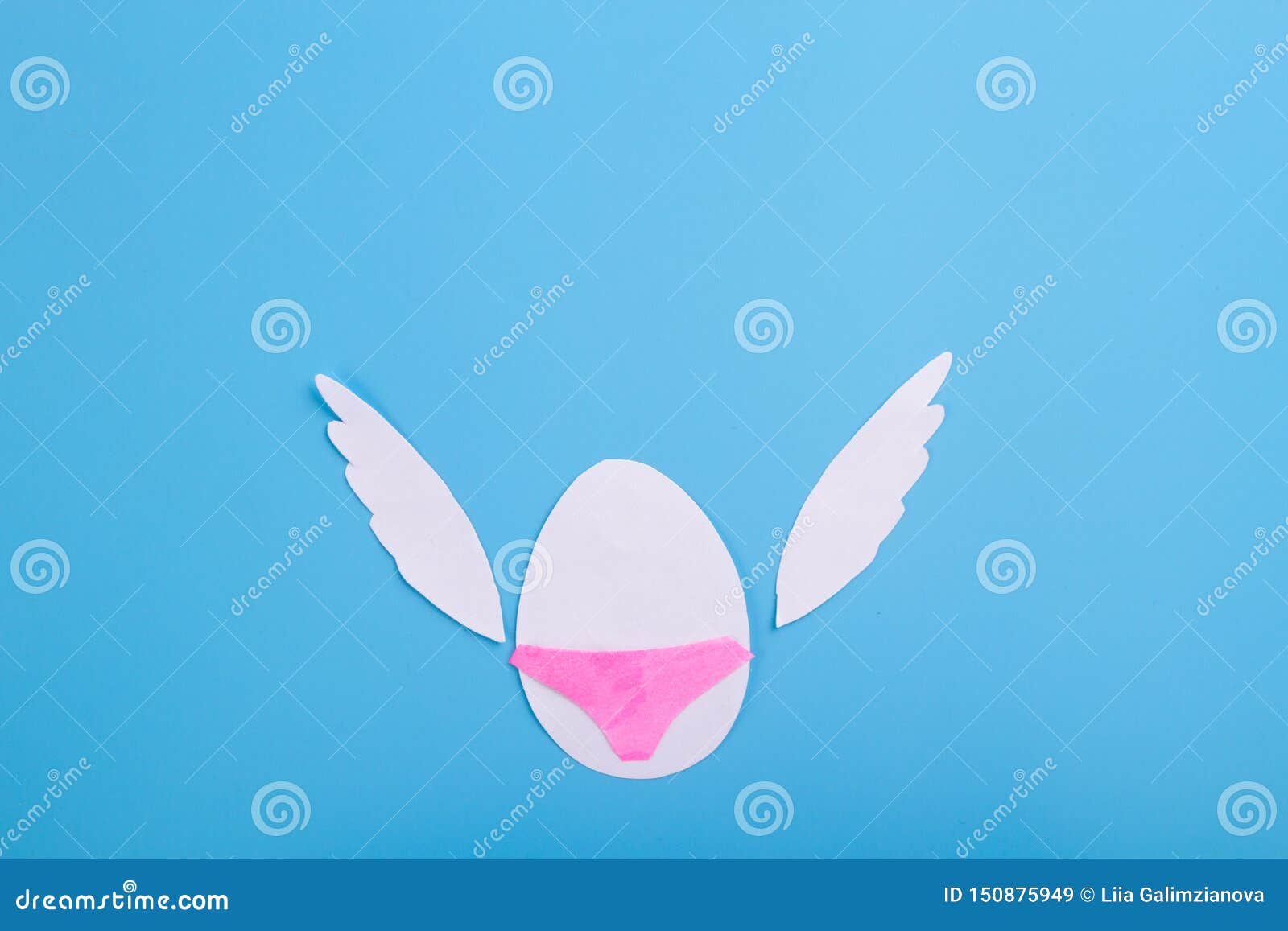 Funny egg character stock image. Image of girl, embryo - 150875949