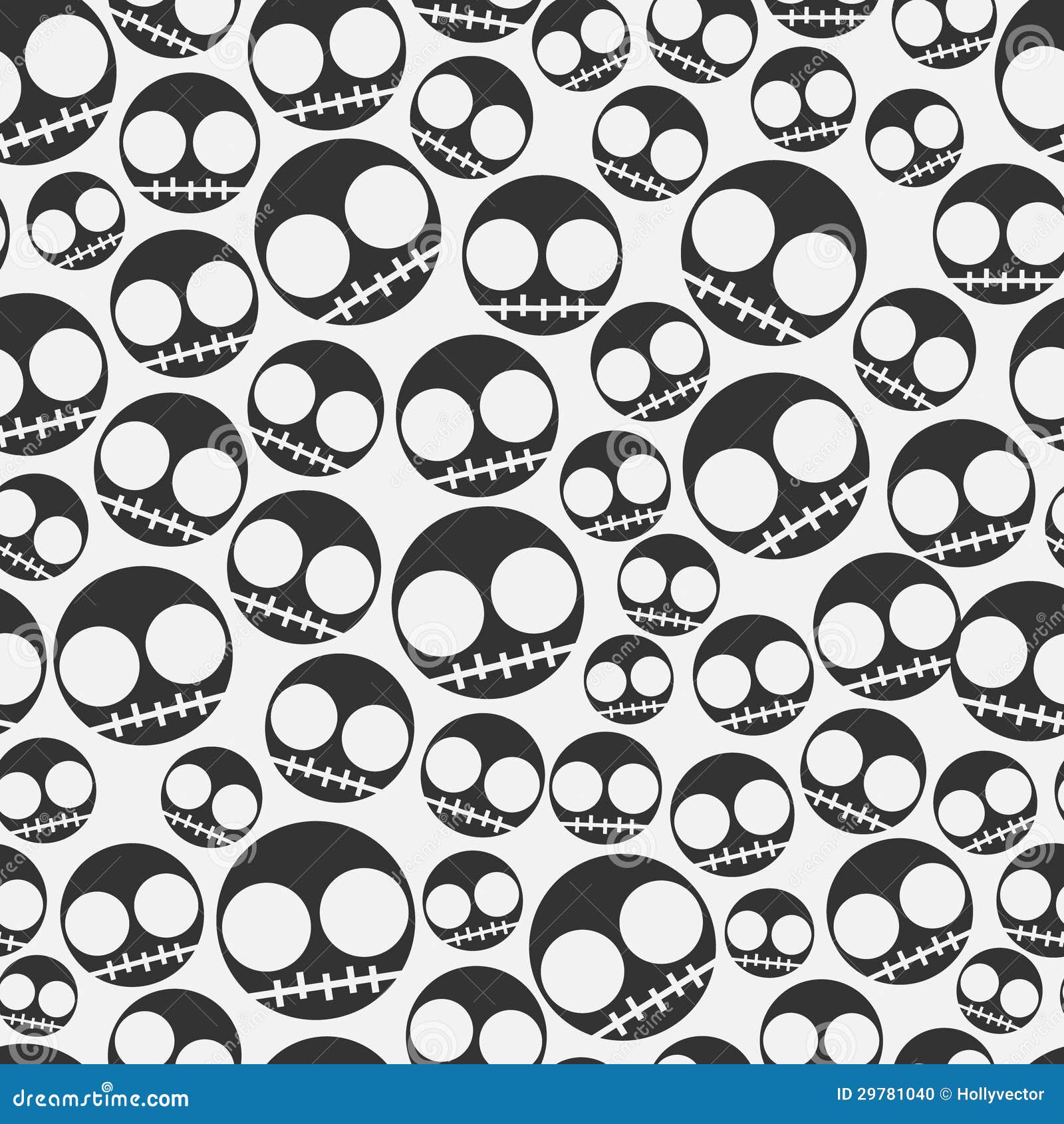 Emo seamless pattern stock vector. Illustration of seamless - 29781040