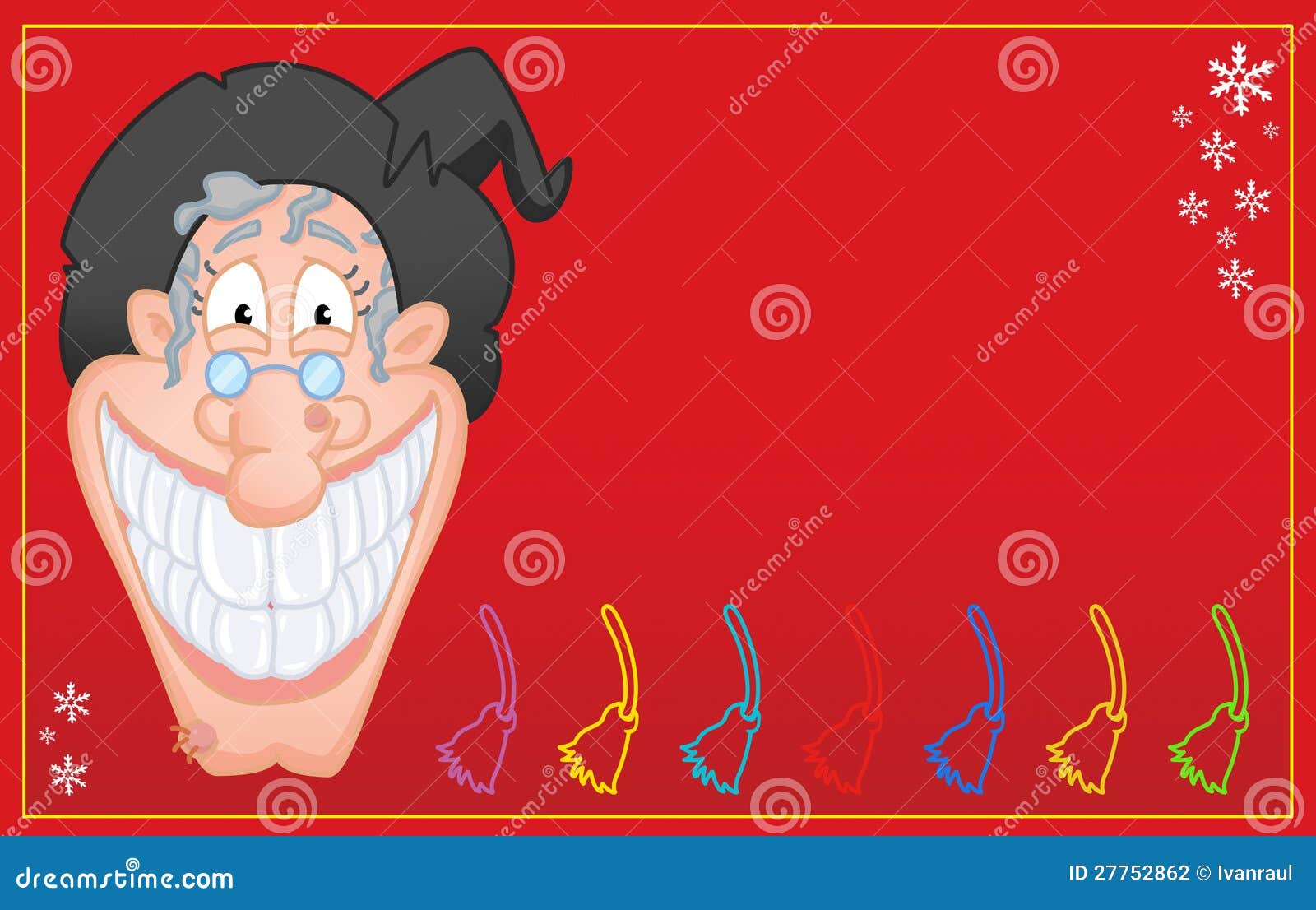 Funny Epiphany Greeting Card Stock Illustration - Illustration of coal ...