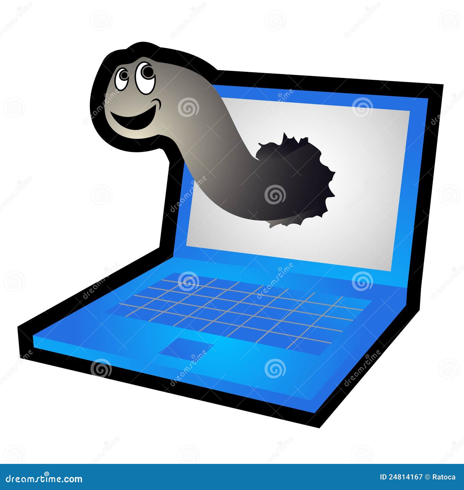 Funny error computer stock vector. Illustration of design - 24814167 Funny error computer stock vector. Illustration of design - 24814167