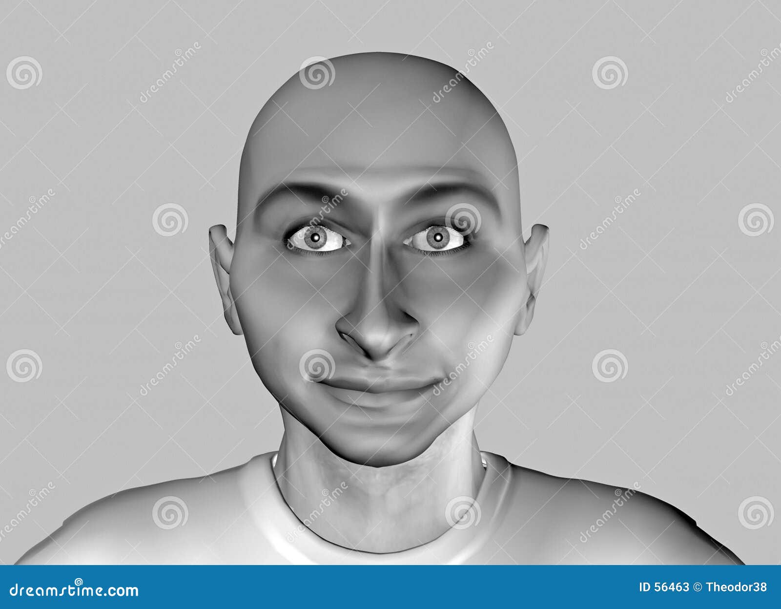 Funny face-11 stock illustration. Illustration of comedy - 56463