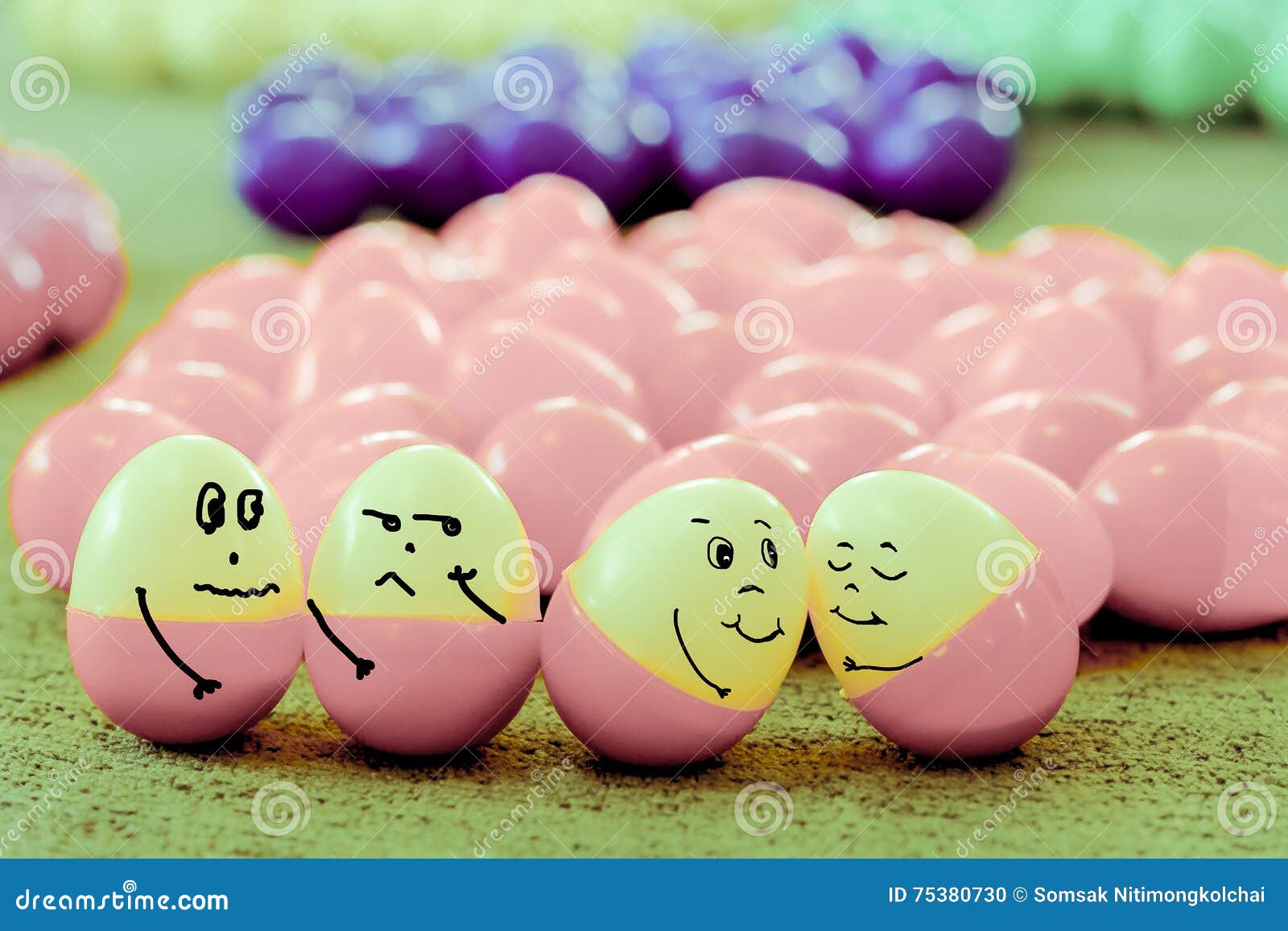 Funny face egg stock photo. Image of cute, breakfast - 75380730