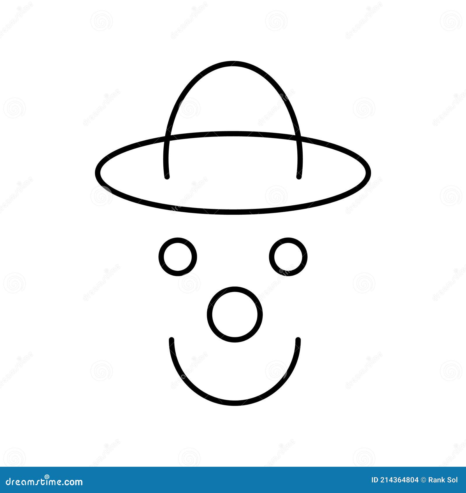 Funny Face Vector Icon Which Can Easily Modify or Edit Stock Vector ...