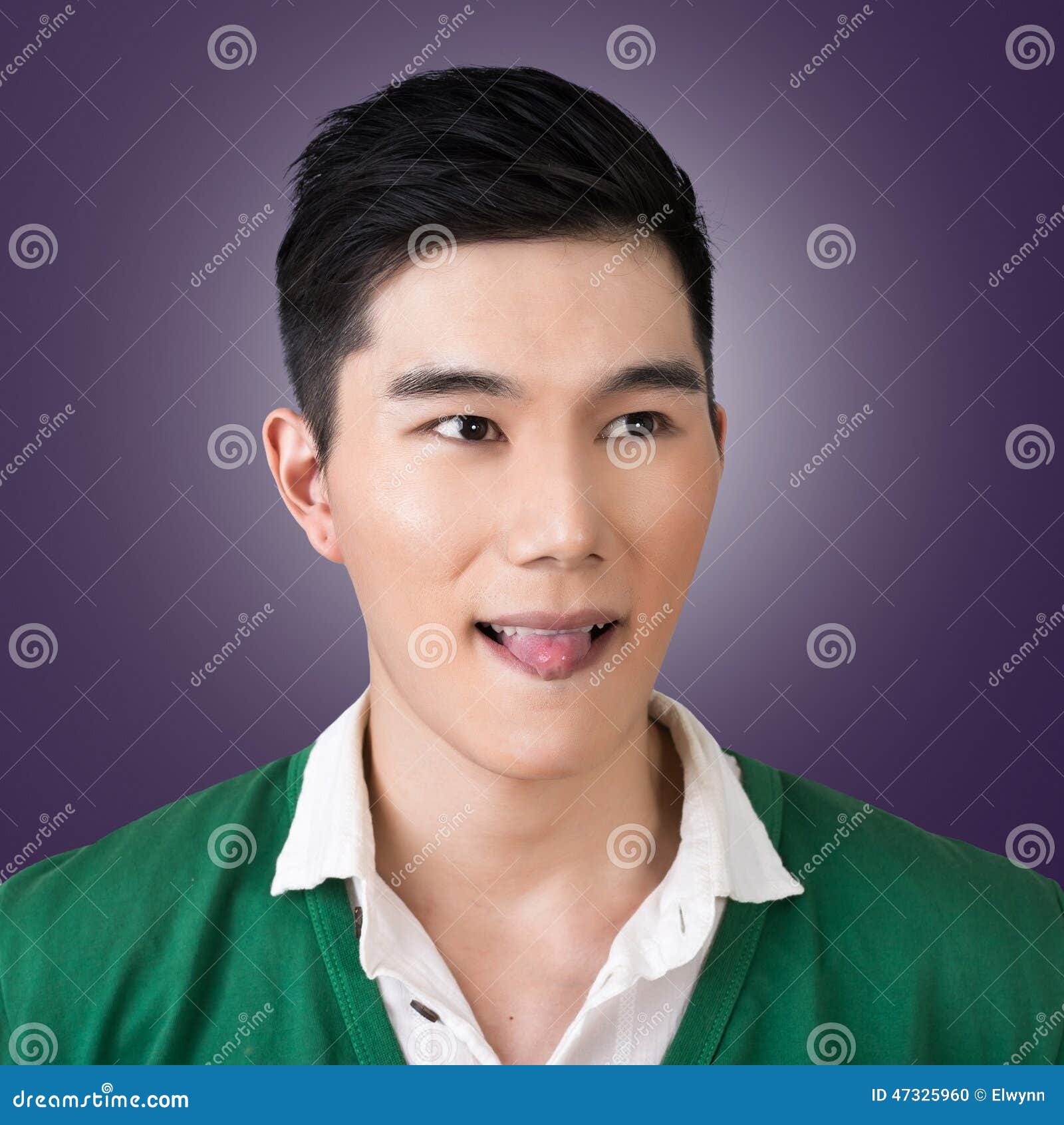 Funny facial expression stock photo. Image of emotion - 47325960