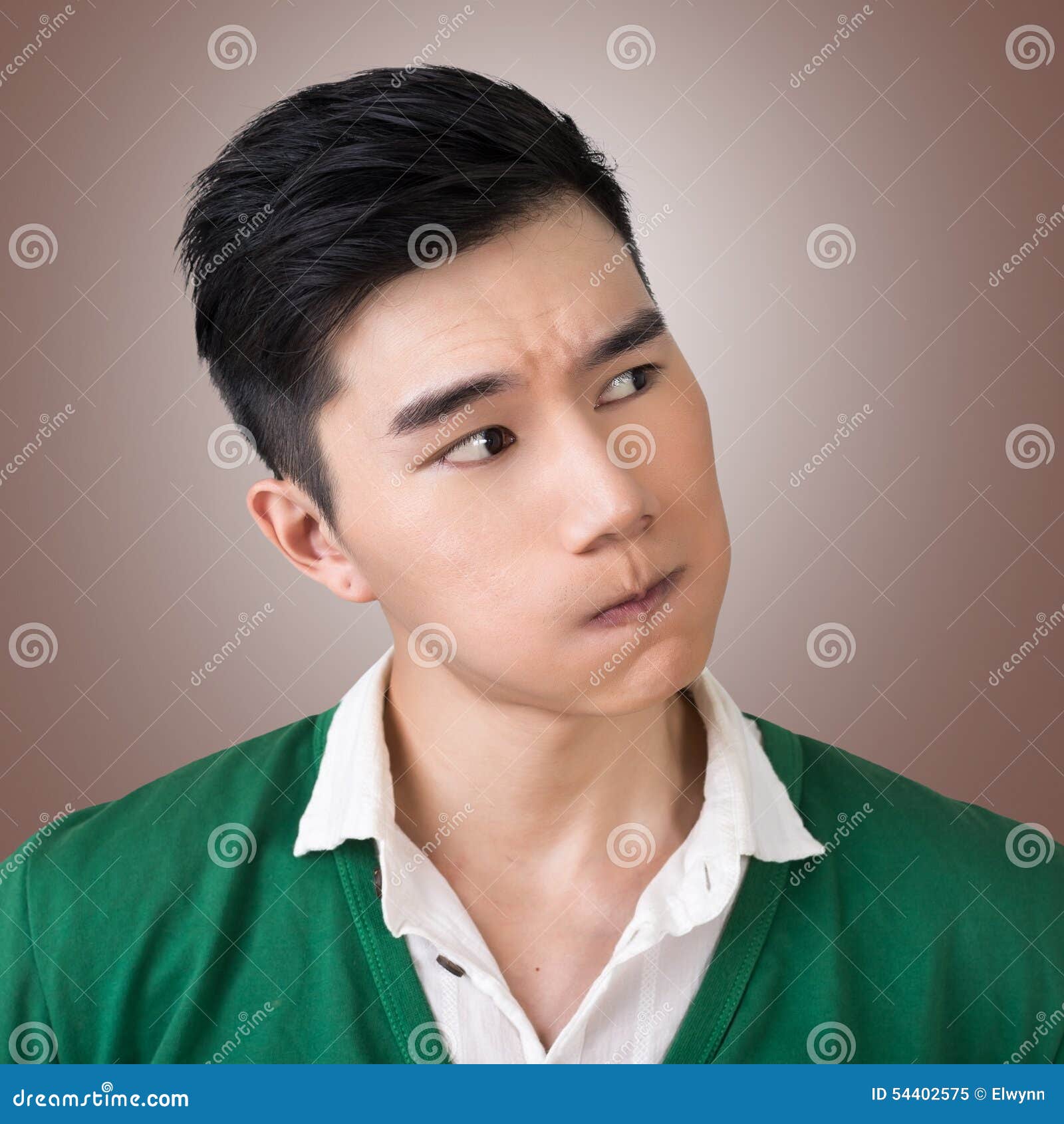 Funny facial expression stock image. Image of asian, silly - 54402575