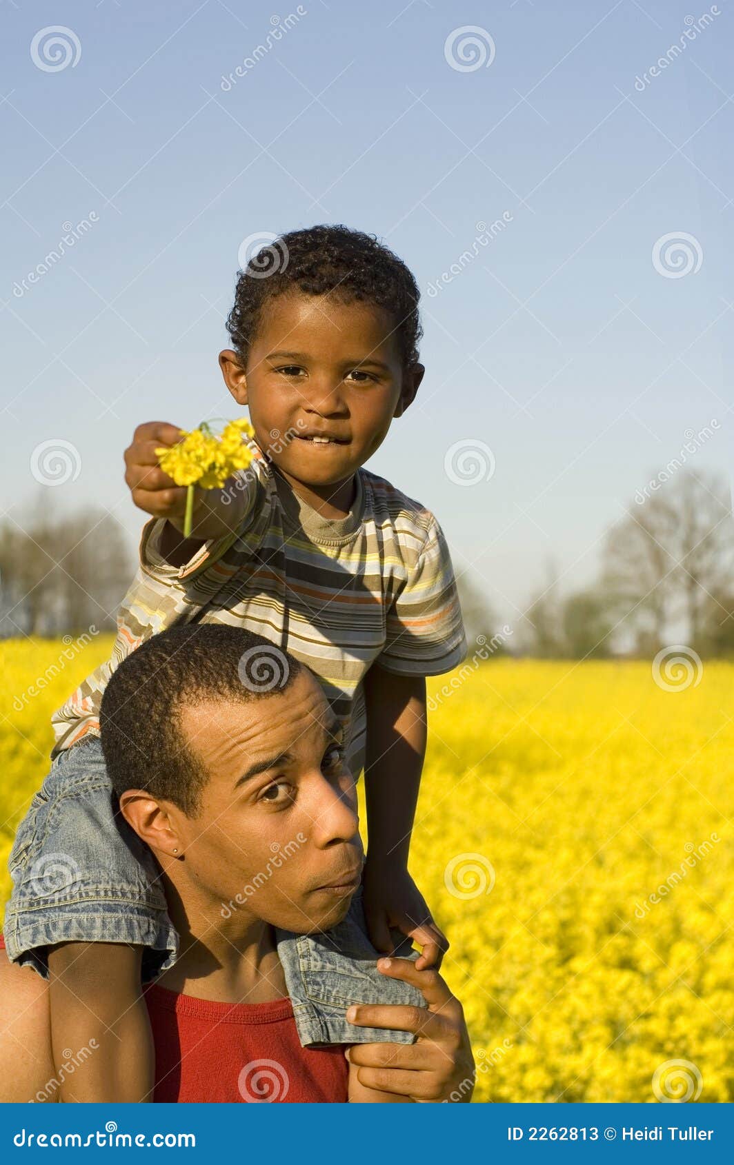 Funny father with son stock image. Image of ethnic, beautiful - 2262813