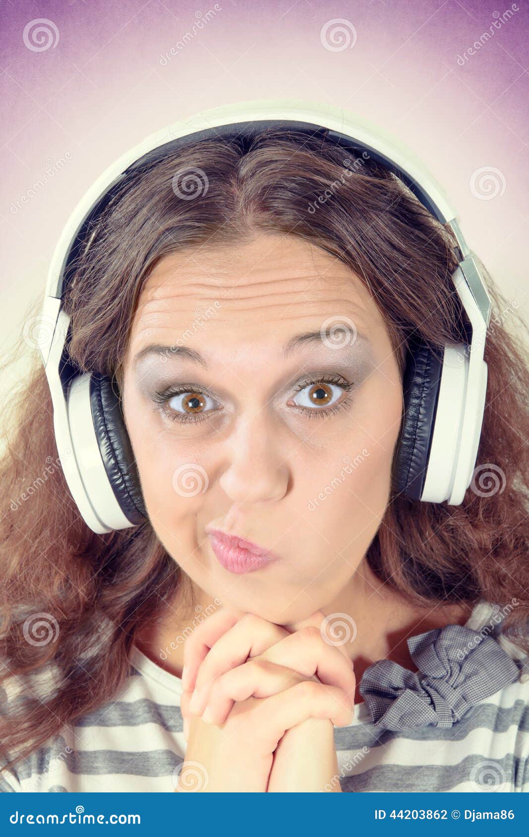 Funny female portrait stock photo. Image of adult, humor - 44203862