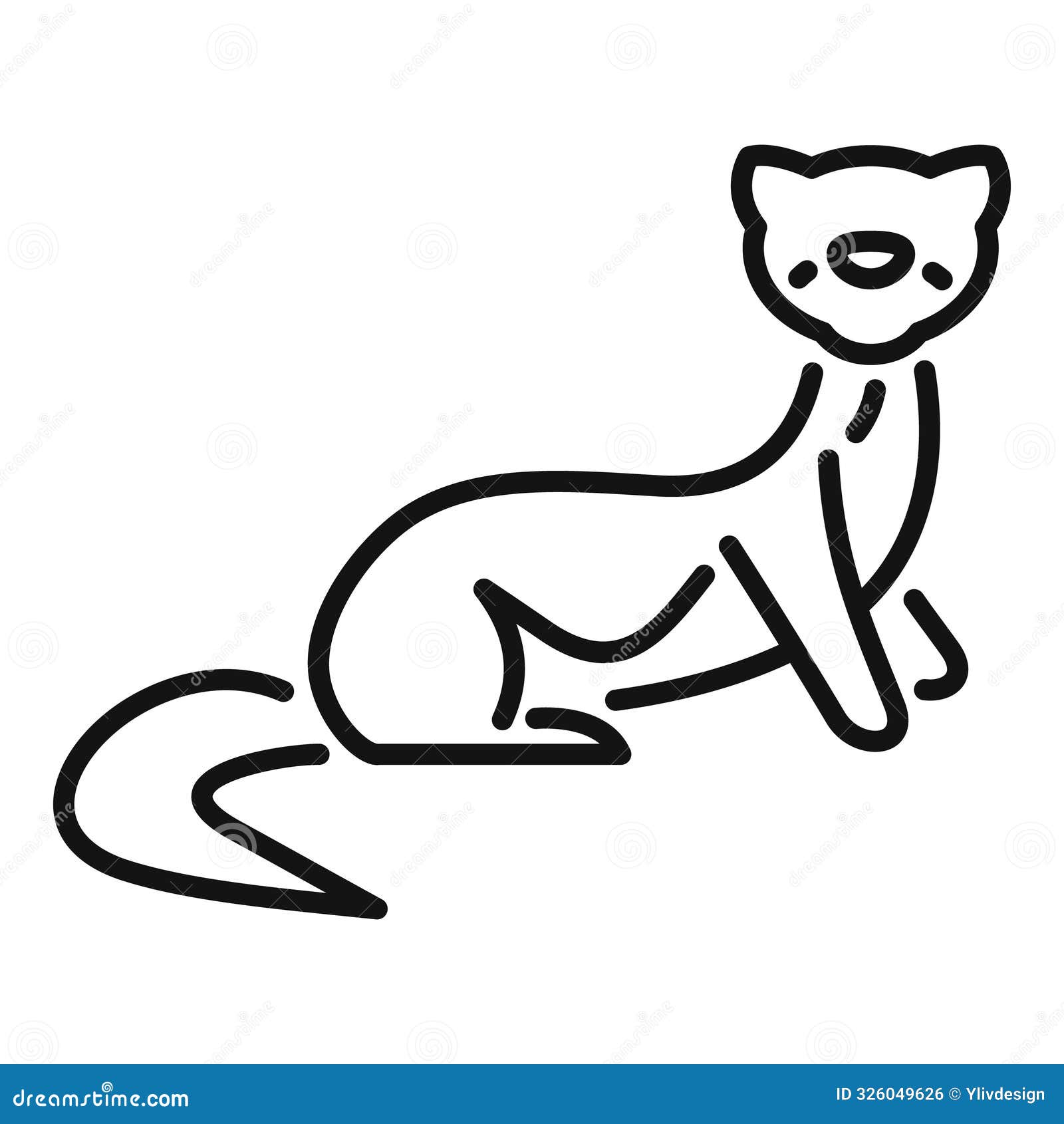 Sable Icon. Trendy Flat Vector Sable Icon On White Background Fr ...