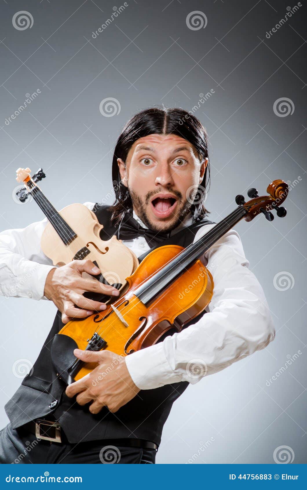 Funny fiddle violin player stock image. Image of musician - 44756883