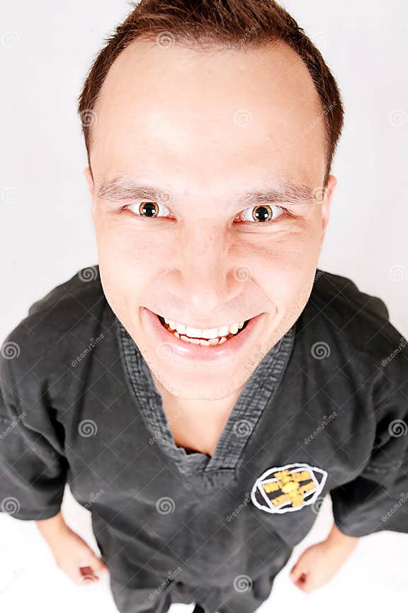 Funny fighter stock photo. Image of karate, person, master - 10857136