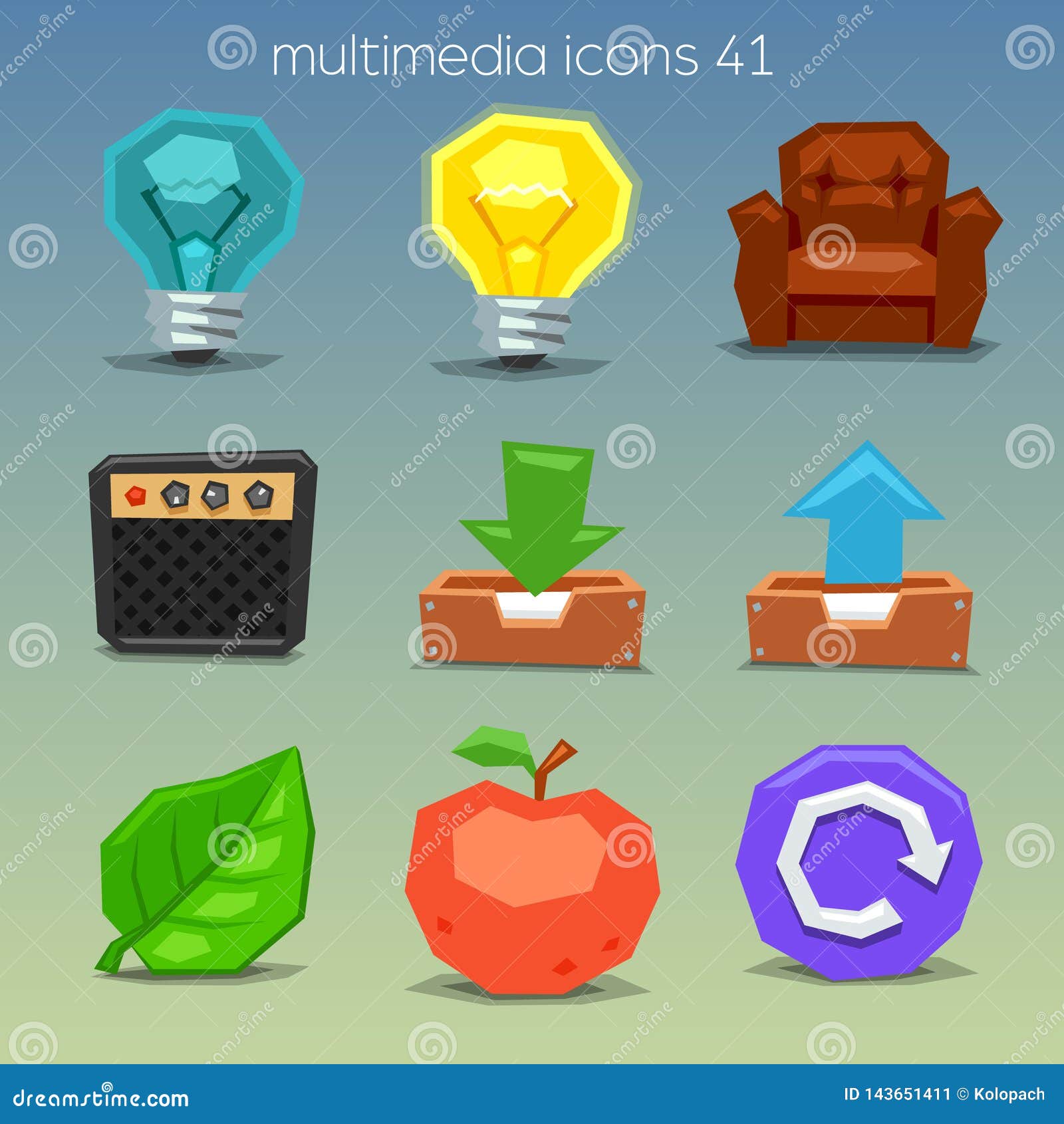 Funny Multimedia Icons-set 41 Stock Vector - Illustration of button ... Funny Multimedia Icons-set 41 Stock Vector - Illustration of button ...