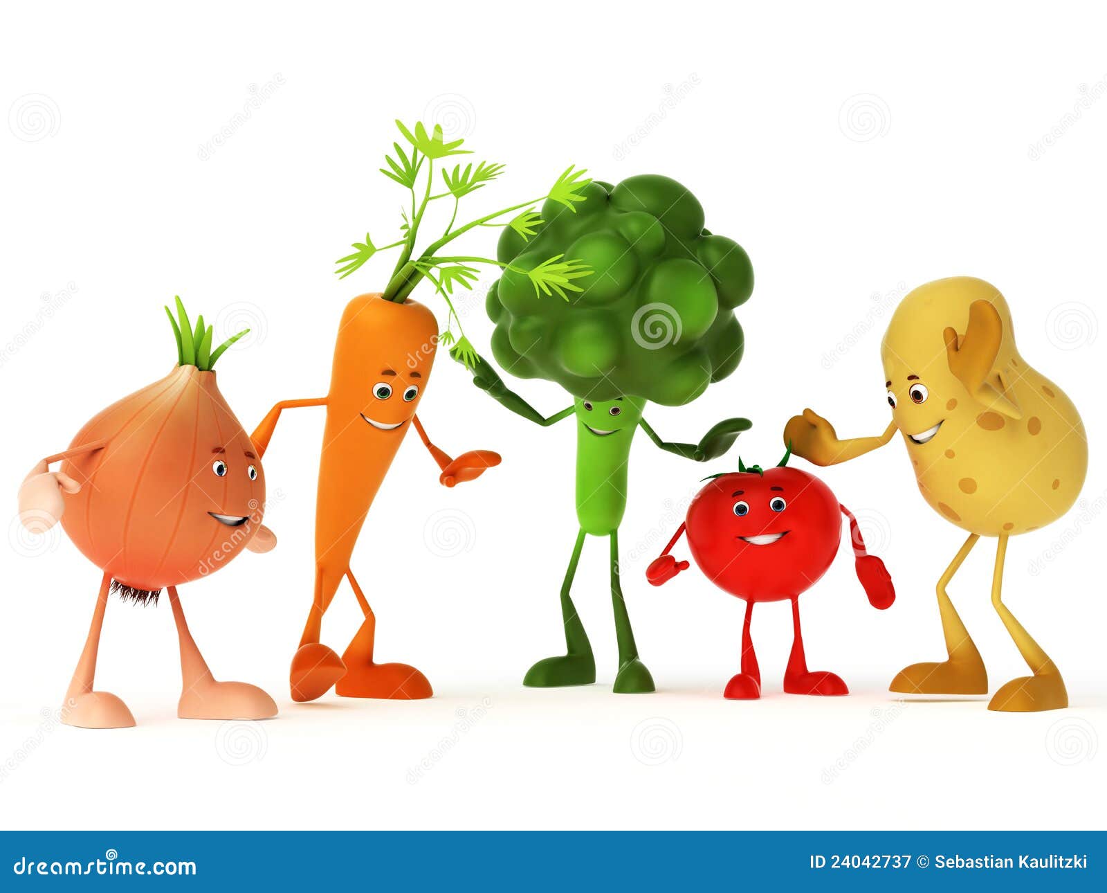 Funny Food Characters Dancing Conga. Popcorn, Pizza, Cucumber, Olives ...