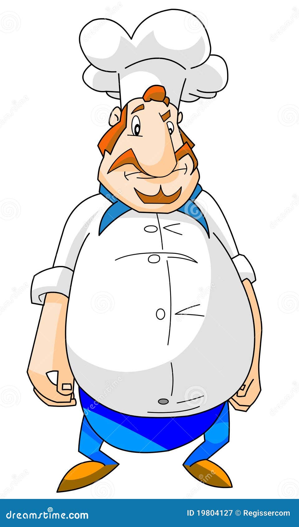 Cartoon French Chefs