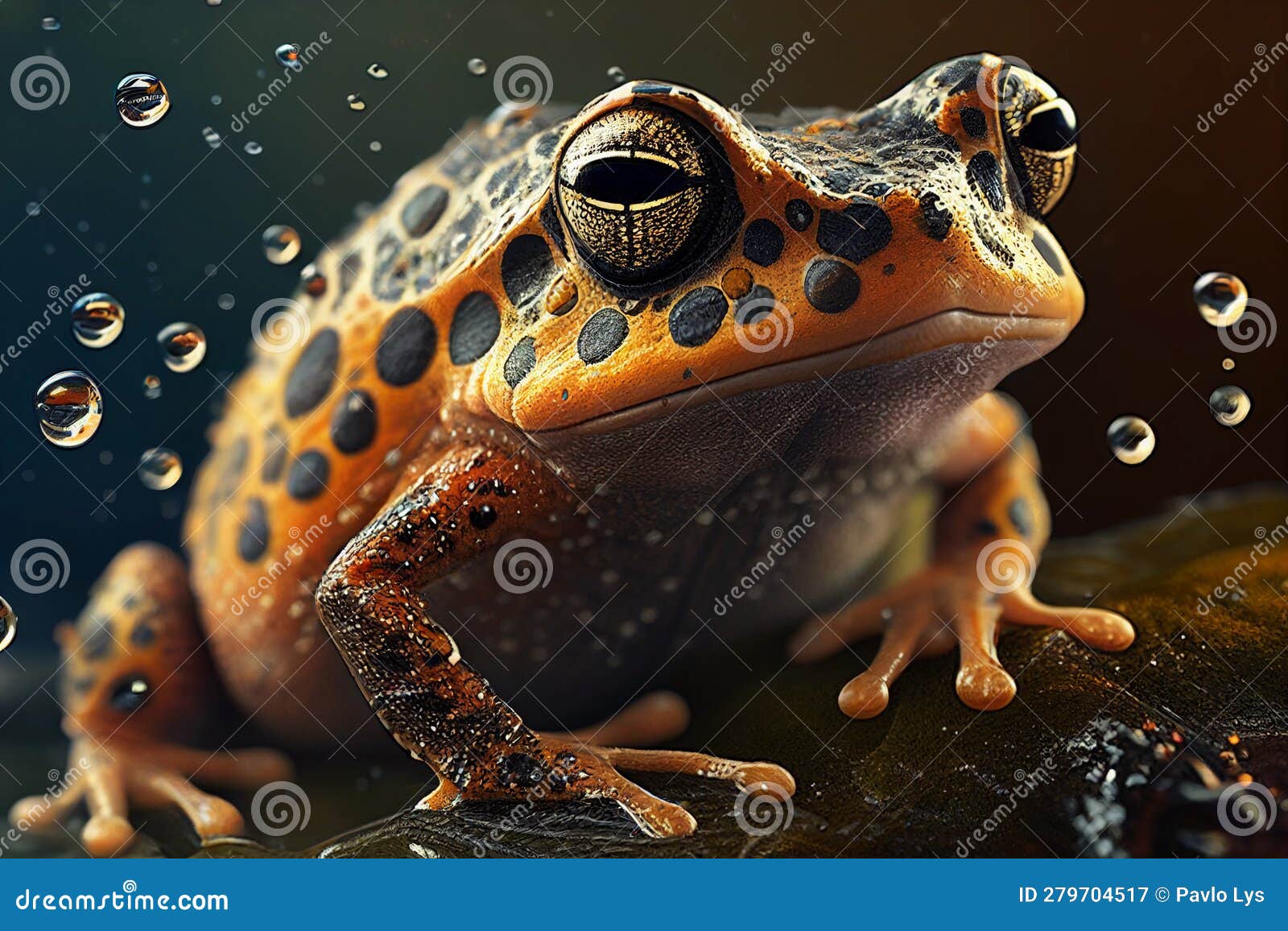 Frog, Toad, Black Line Drawing, Doodle Vector Illustration ...