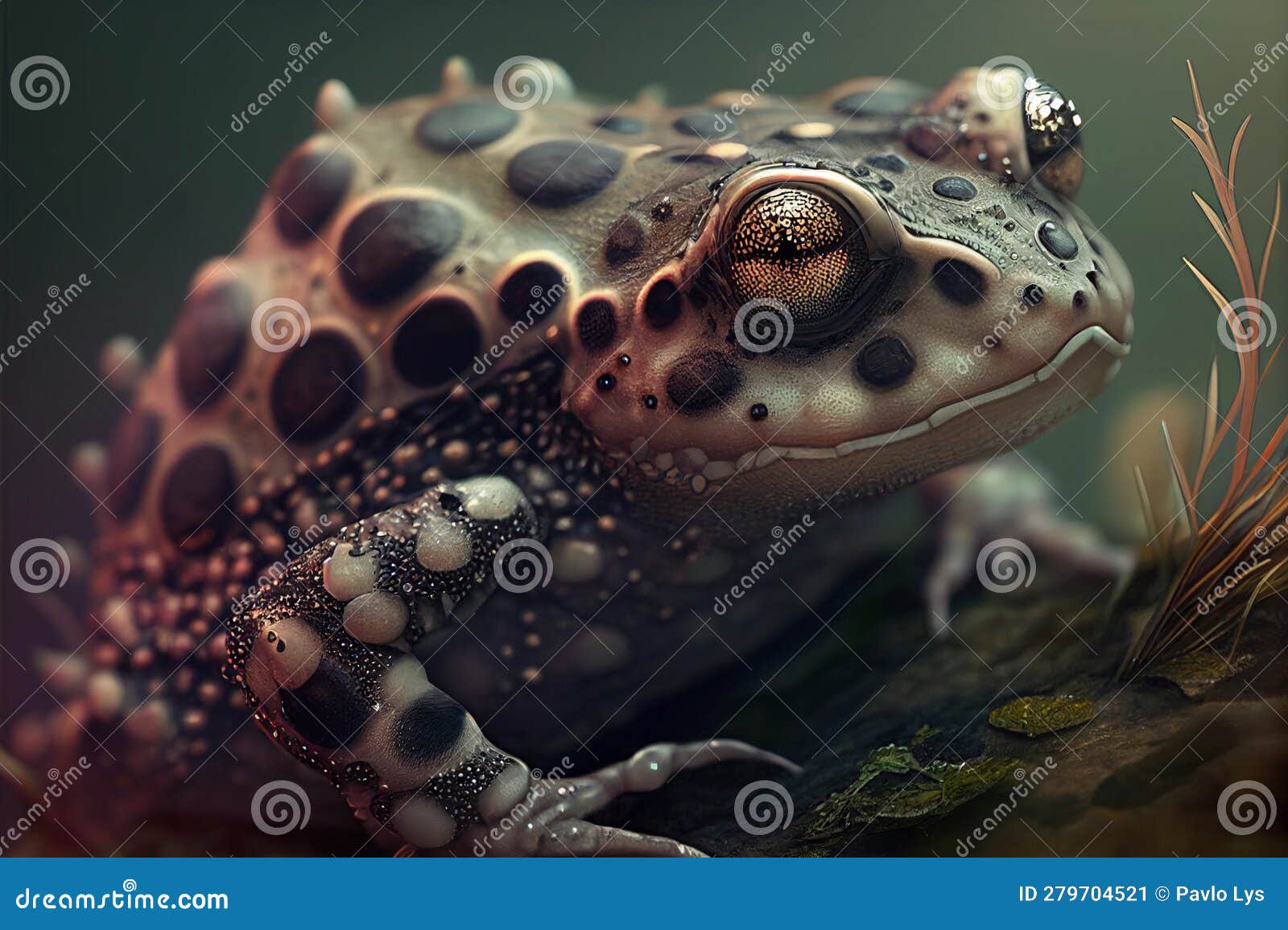 Frog, Toad, Black Line Drawing, Doodle Vector Illustration ...