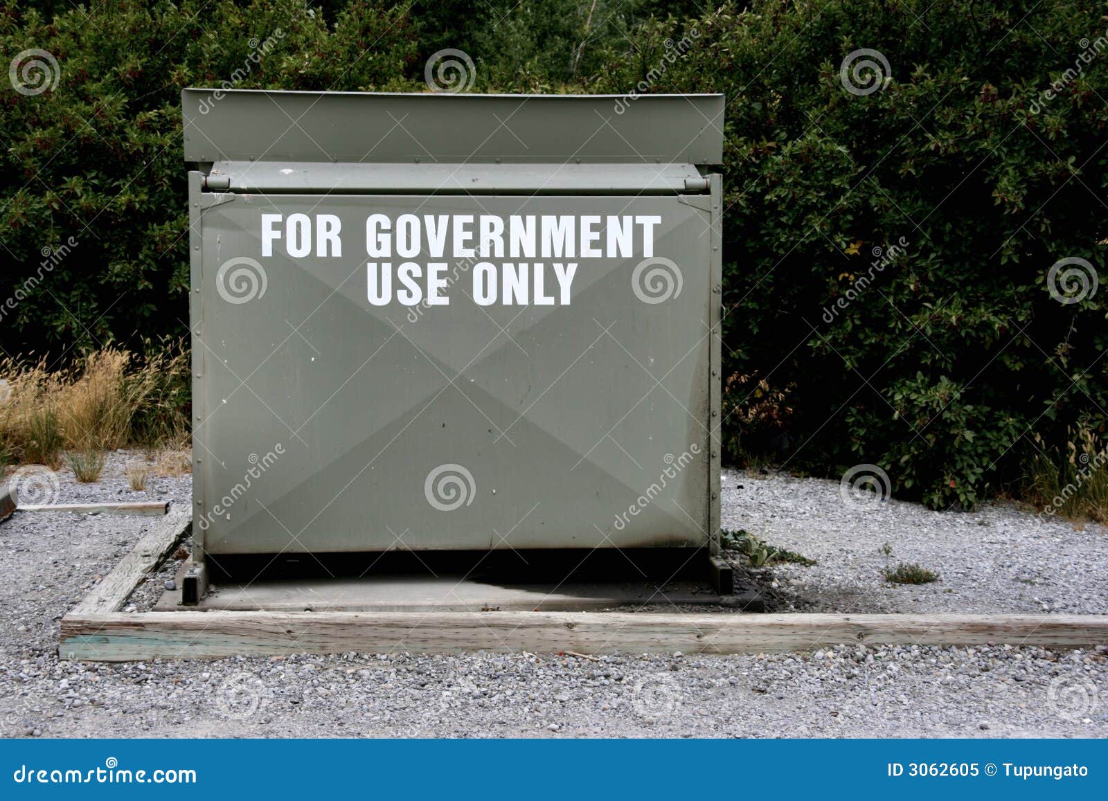 Funny garbage container stock image. Image of government - 3062605