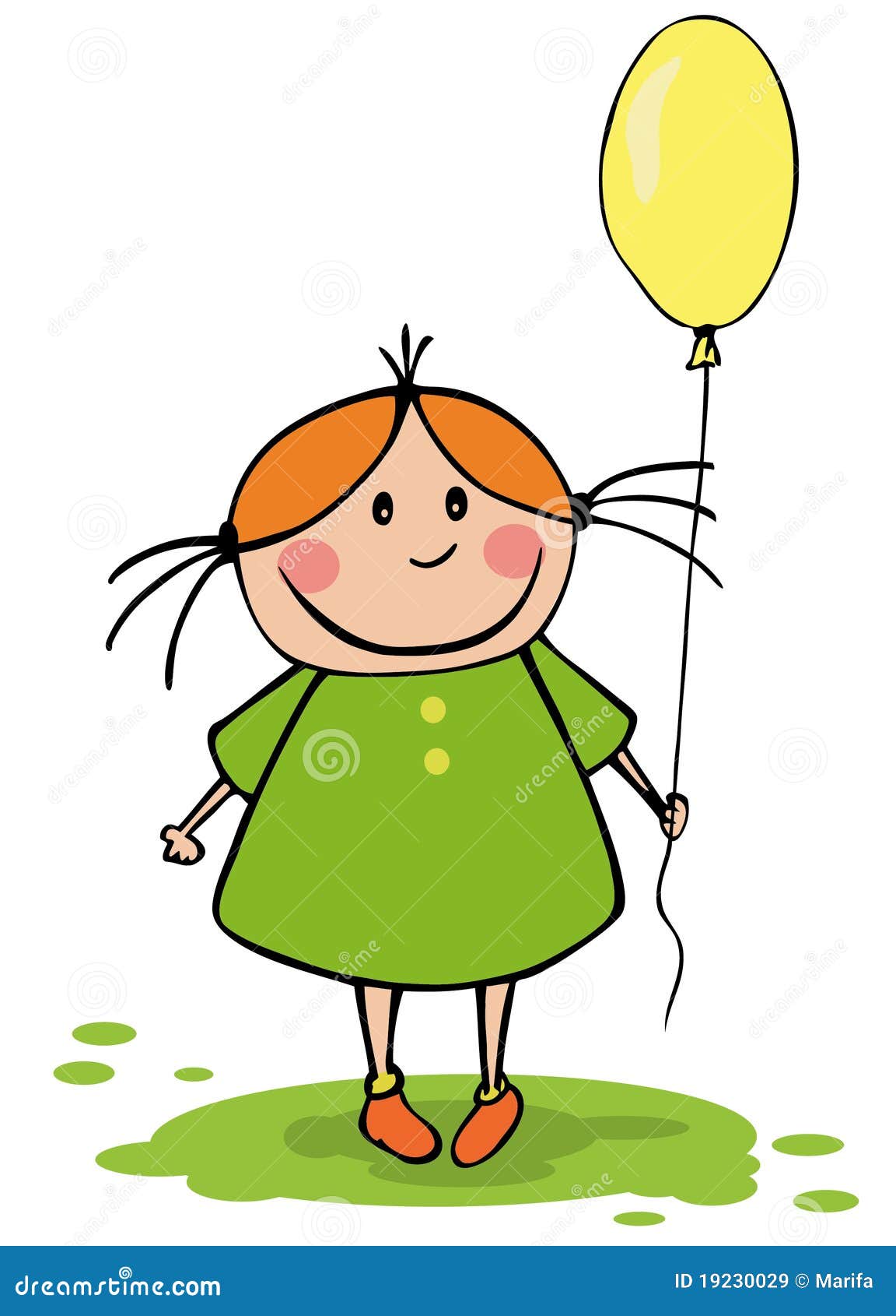 Funny Girl Playing Indian Dressed In Injun Costume With Feather Vector ...