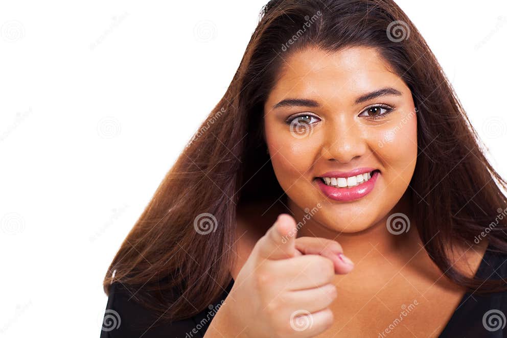 Funny girl pointing stock image. Image of closeup, funny - 30348585