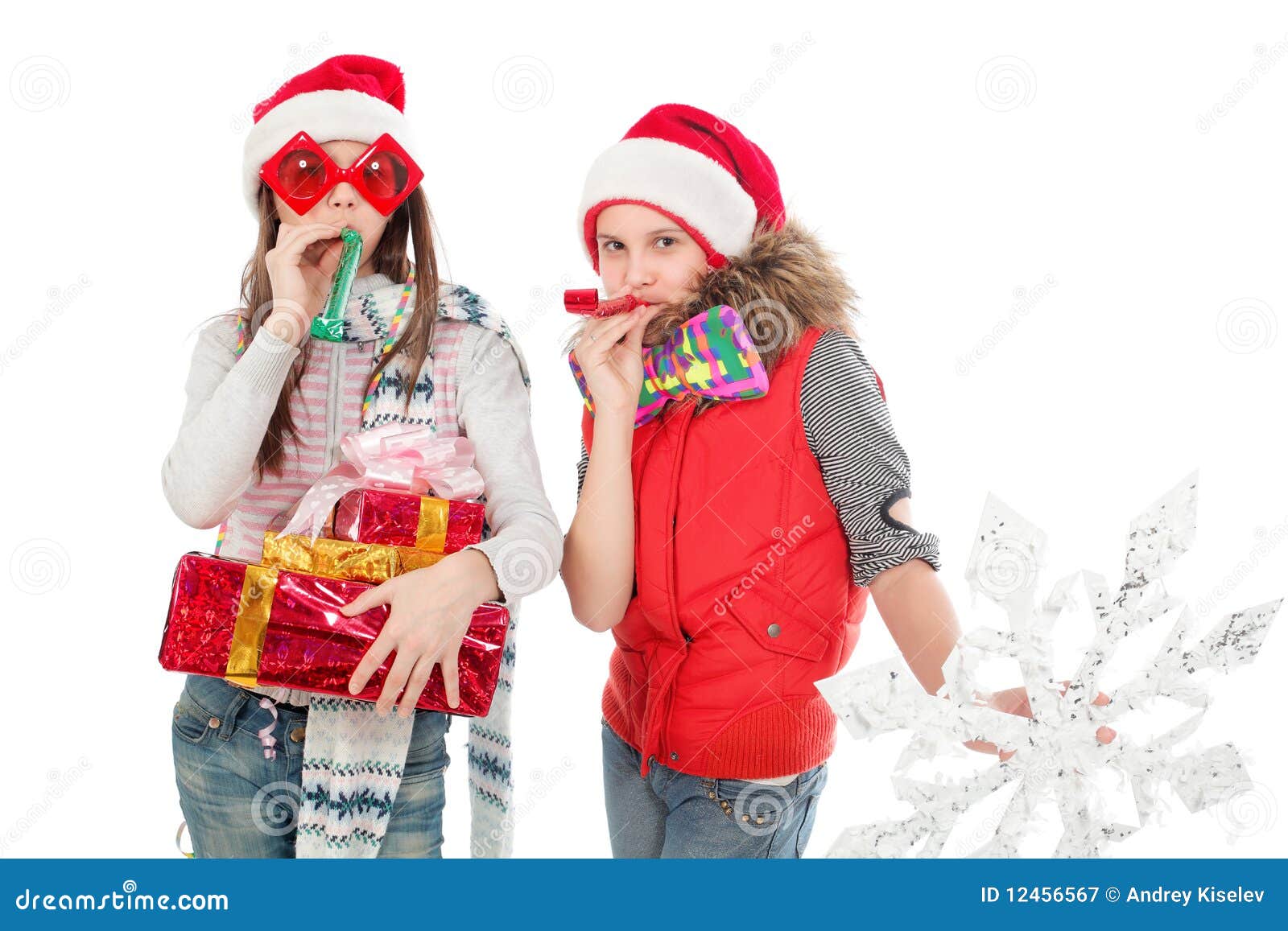 Funny girls stock image. Image of couple, celebrate, party - 12456567