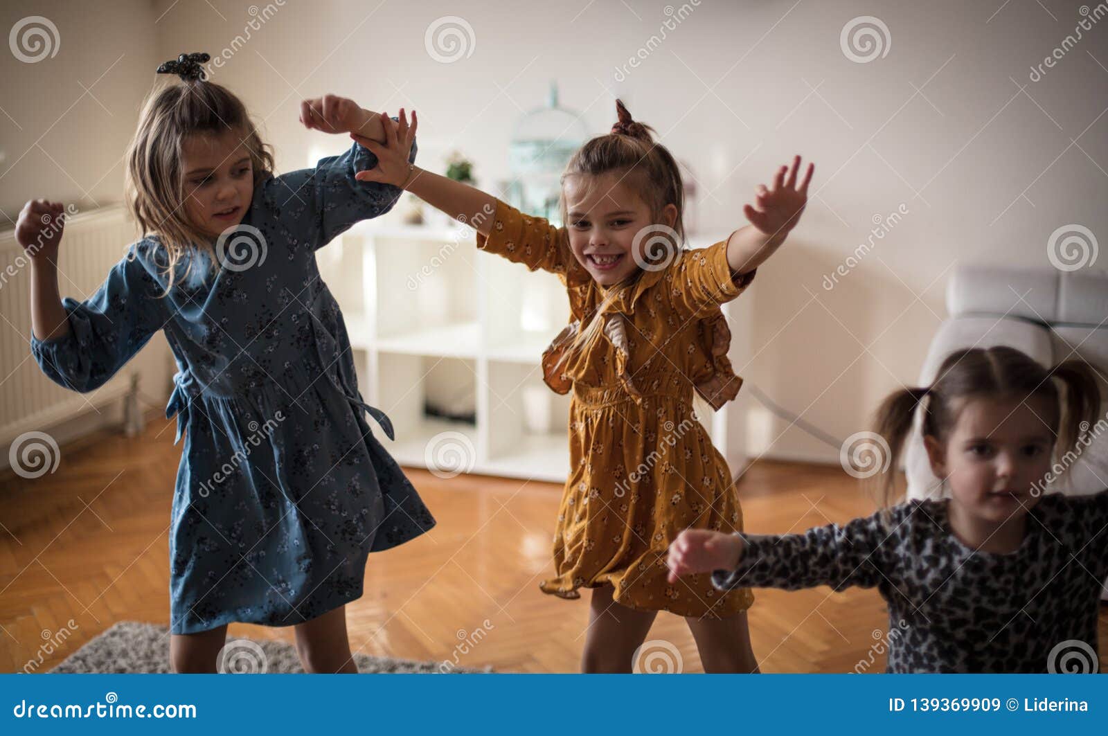 Funny girls time stock image. Image of happy, family - 139369909
