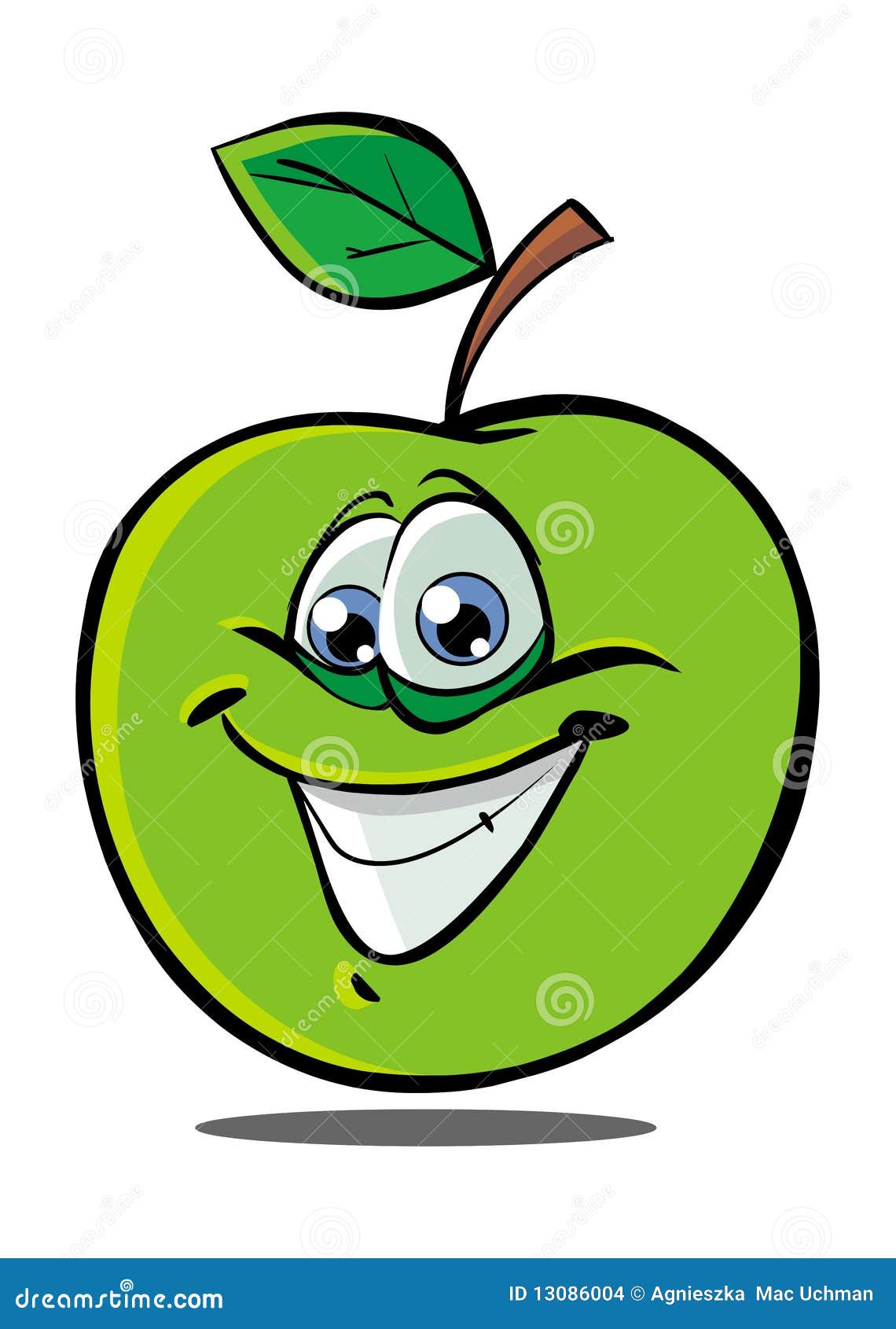 Green Apple Color Cyrillic Alphabet Modern Paintbrush Font. Russian ...