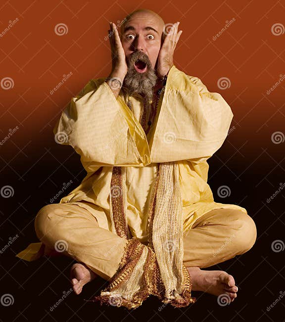 Funny Guru stock image. Image of magic, popping, sage - 3004665