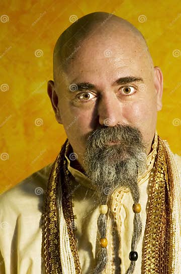 Funny Guru stock photo. Image of robe, beads, funny, nirvana - 3020796