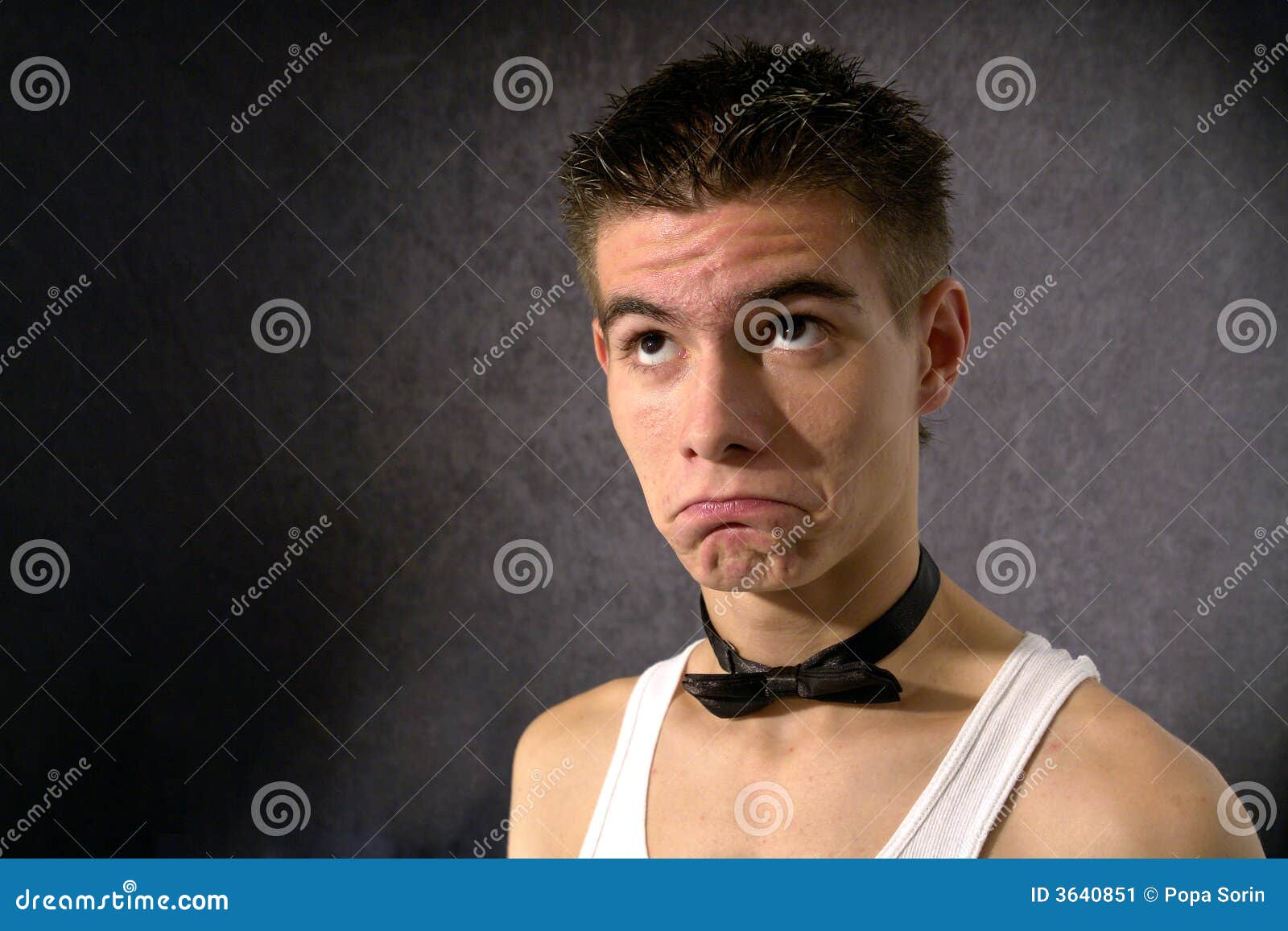 Funny Guy stock image. Image of studio, blond, positive - 3640851