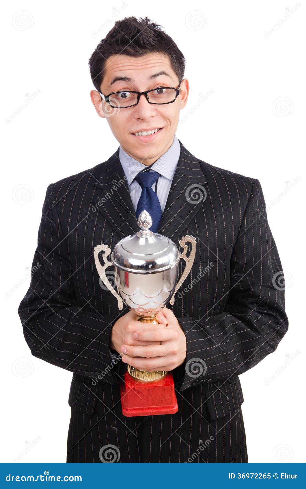 Funny guy receiving award stock image. Image of humour - 36972265