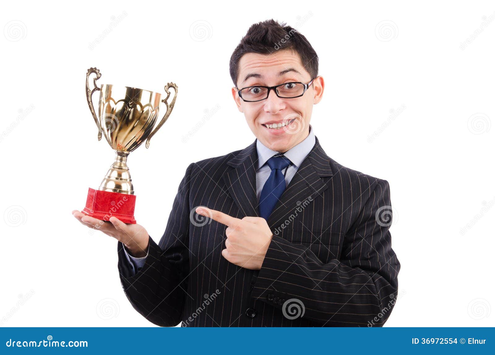 Funny guy receiving award stock photo. Image of event - 36972554