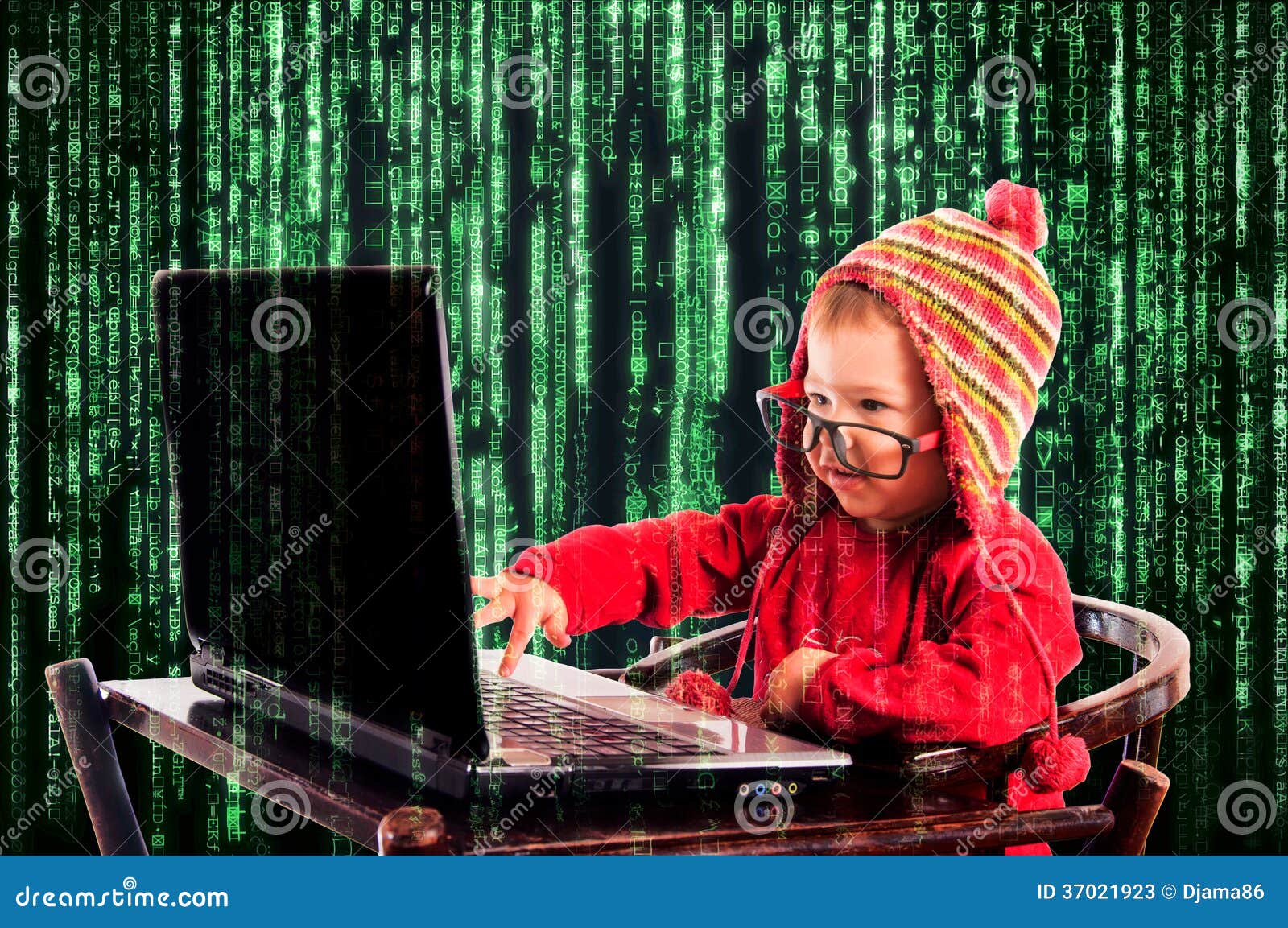 Funny hacker stock image. Image of funny, child, data - 37021923