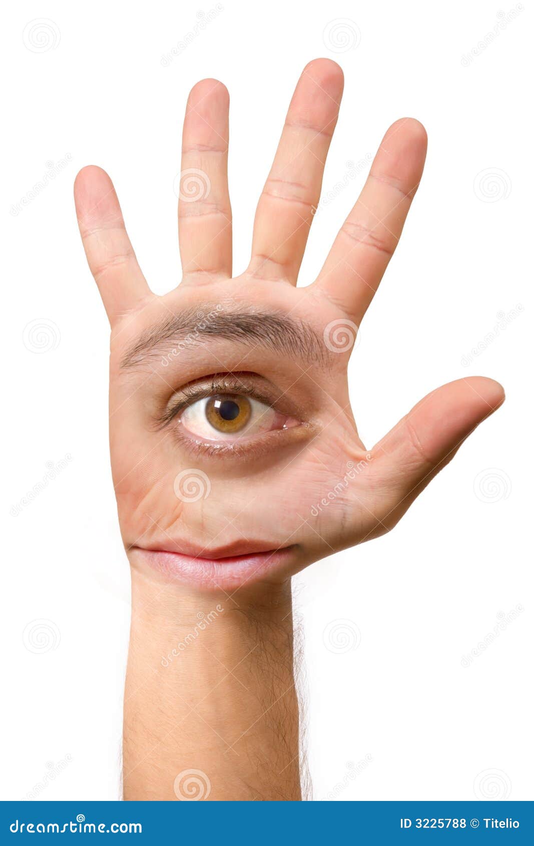 Funny hand stock photo. Image of freak, ugly, abstract - 3225788