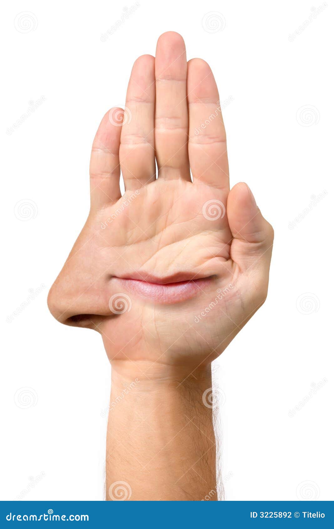 Funny hand stock photo. Image of funny, face, abstract - 3225892