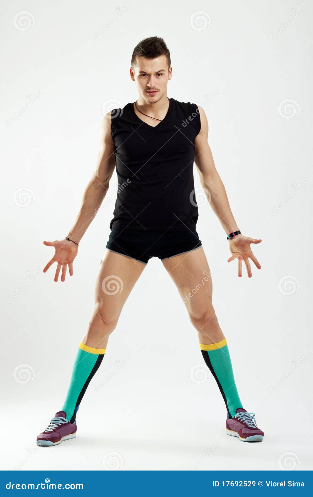 Funny handsome young man stock image. Image of casual - 17692529