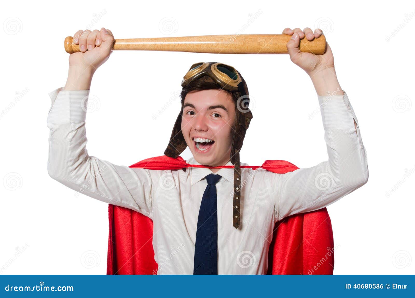 Funny hero i stock photo. Image of army, funny, pilot - 40680586