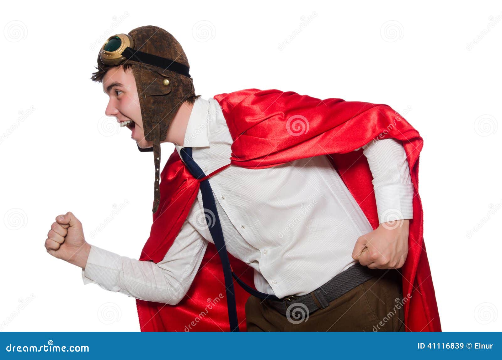 Funny hero isolated stock image. Image of posing, army - 41116839